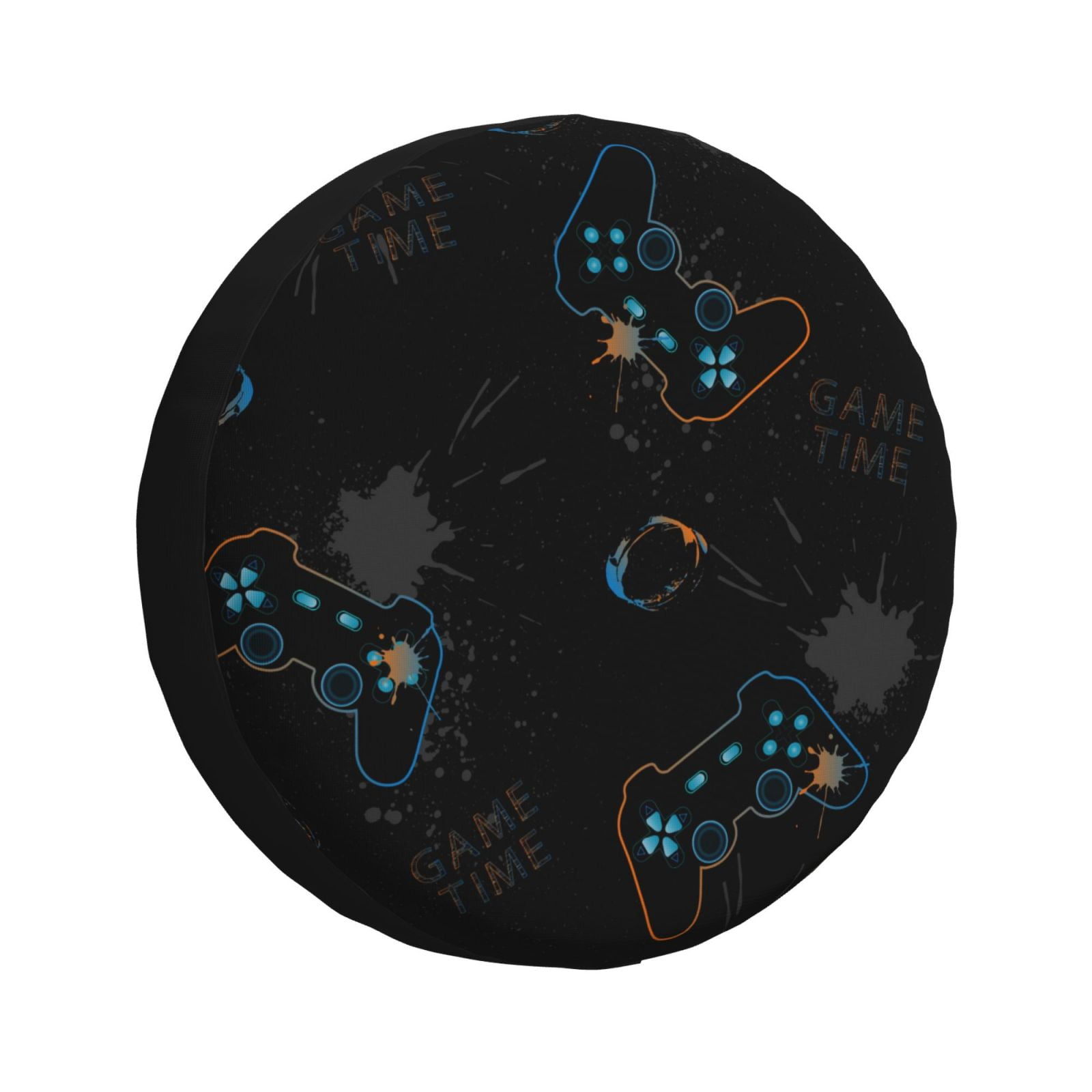 Logiee Game Time Print Spare Tire Cover, Universal Wheel Protectors,Waterproof Dust-Proof UV Sun ...