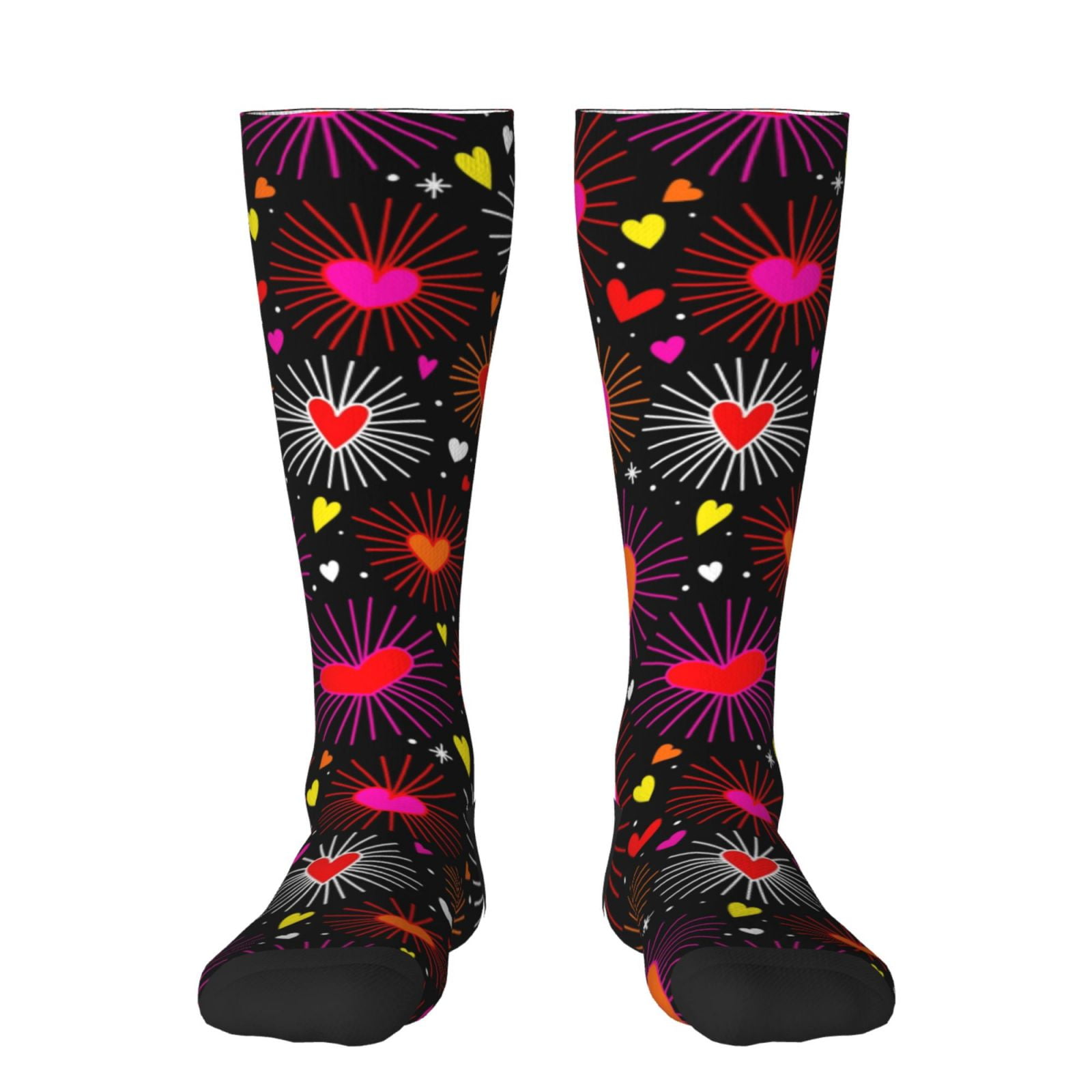 Logiee Geometric Hearts Print Gift Stocking Stuffers,Adult Stockings ...