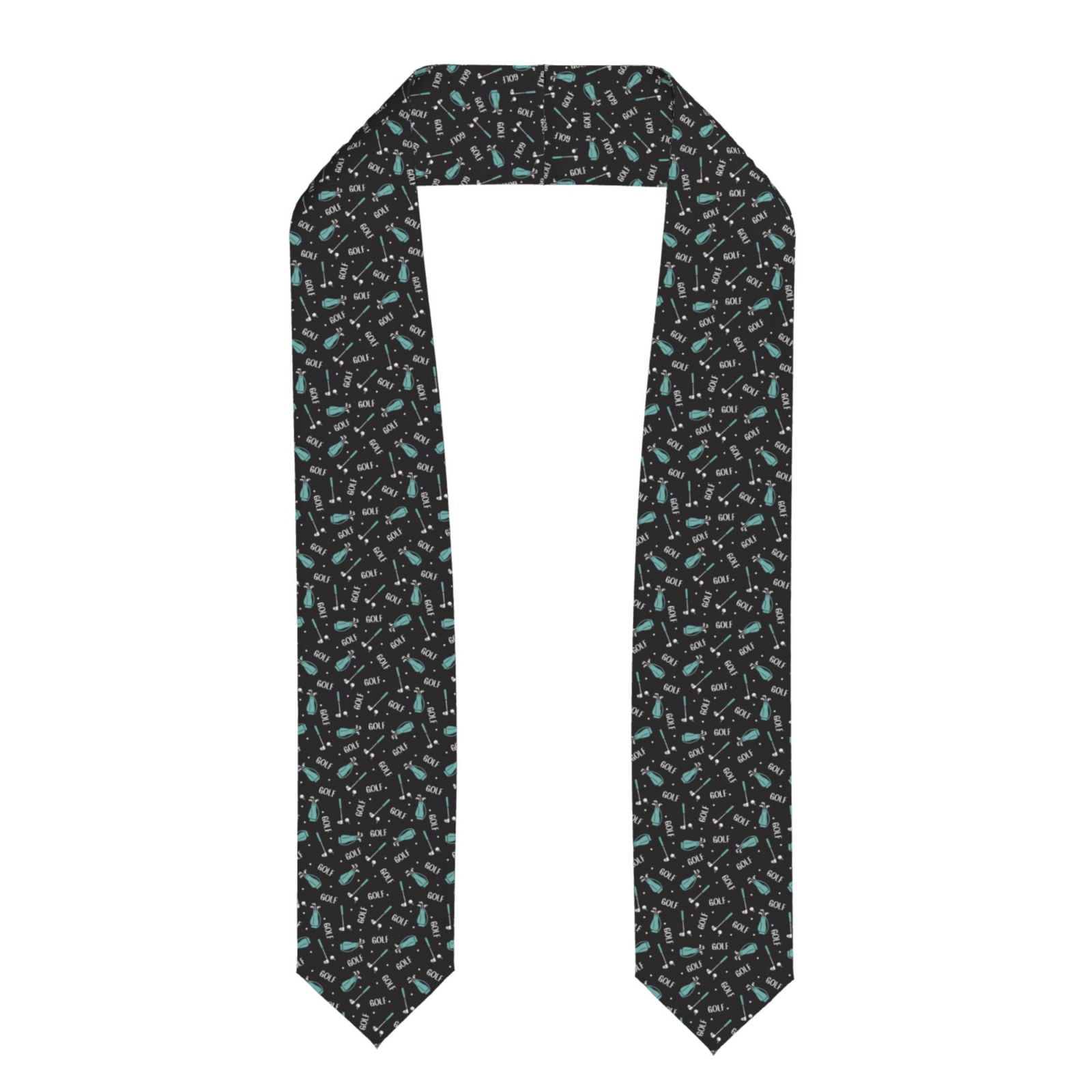 Logiee Golf Bags And Balls Print Unisex Adult Graduation Stole Shawl 72 ...