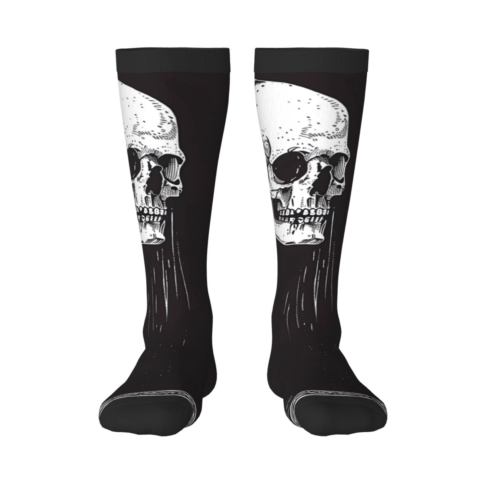Logiee Gothic Skull Drape Print Gift Stocking Stuffers,Adult Stockings ...