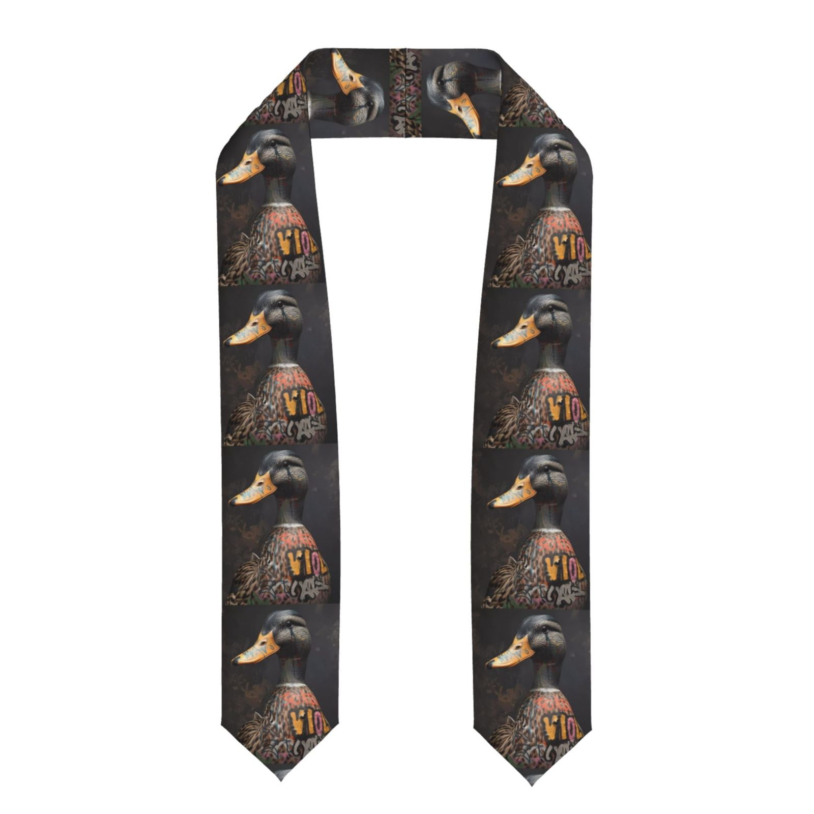 Logiee Graffiti Cool Duck Print Unisex Adult Graduation Stole Shawl 72 ...