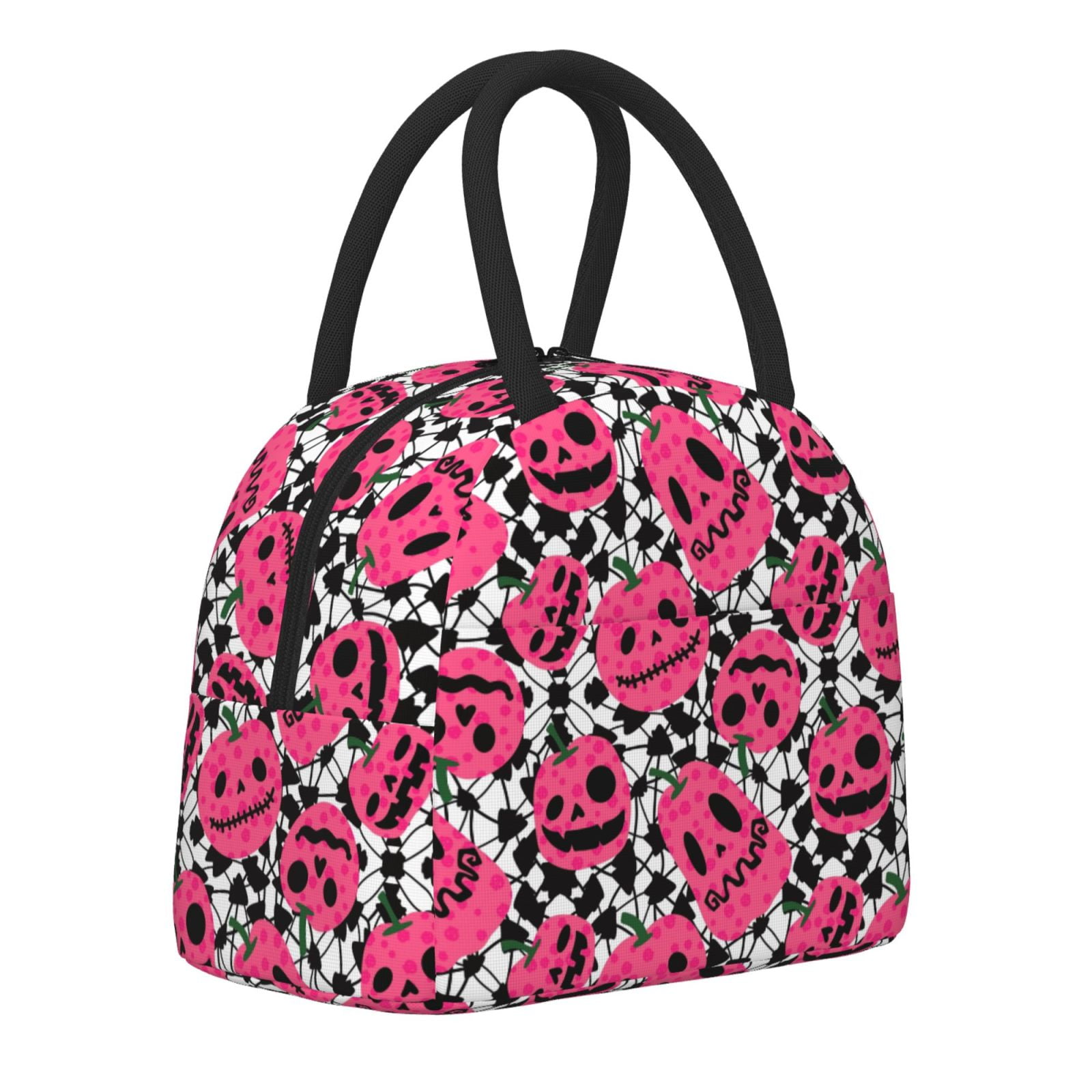 Logiee Halloween Pumpkins Print Lunch Bag for Women & Men,Adult ...