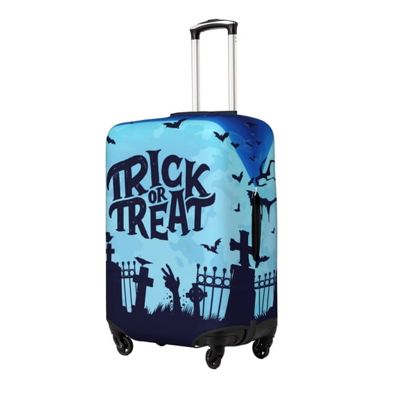 Logiee Halloween Trick Or Treat Print Travel Luggage Cover,Suitcase ...