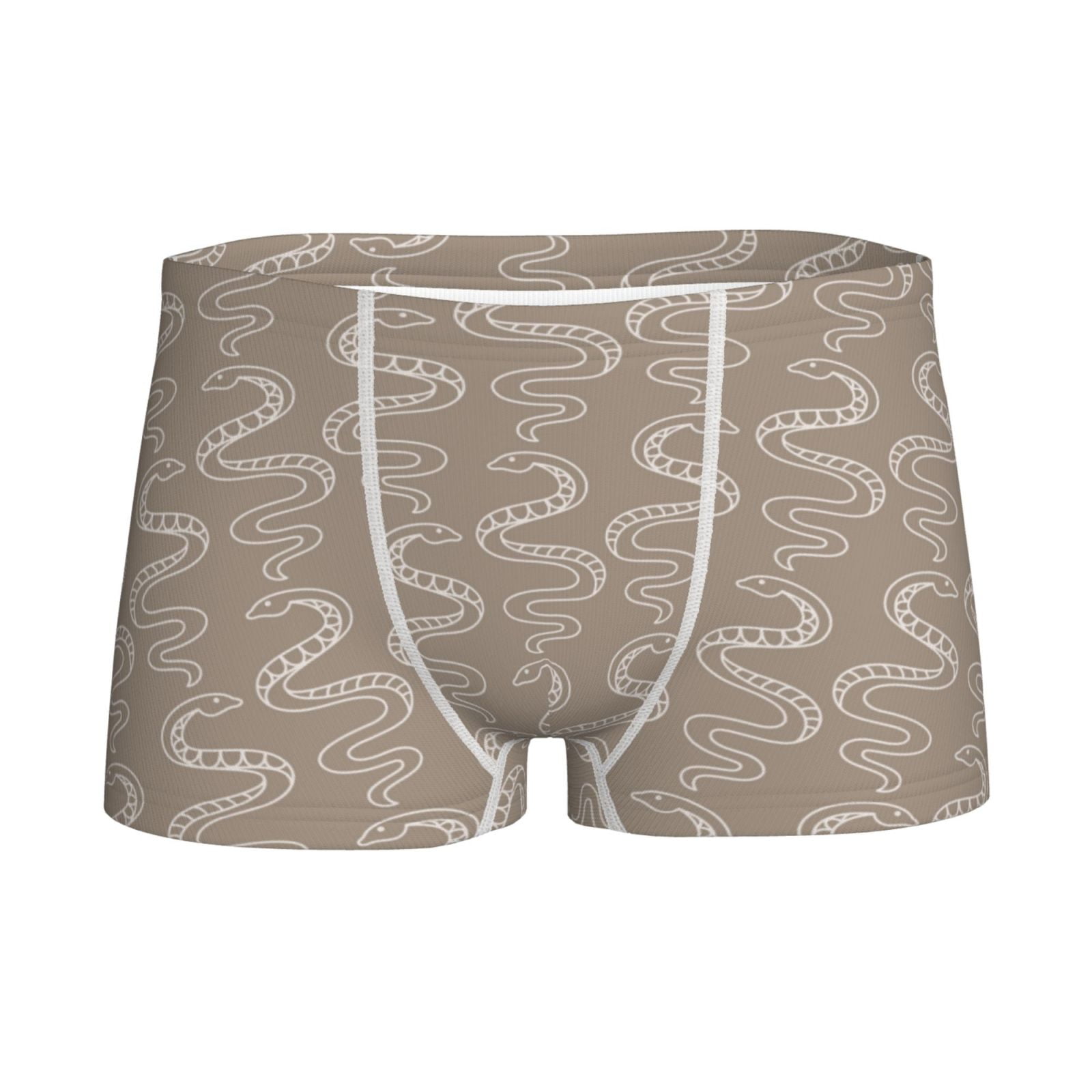 Logiee Hand Drawn Snake Print Boys' Boxer Briefs,Tween Boy Underwear ...