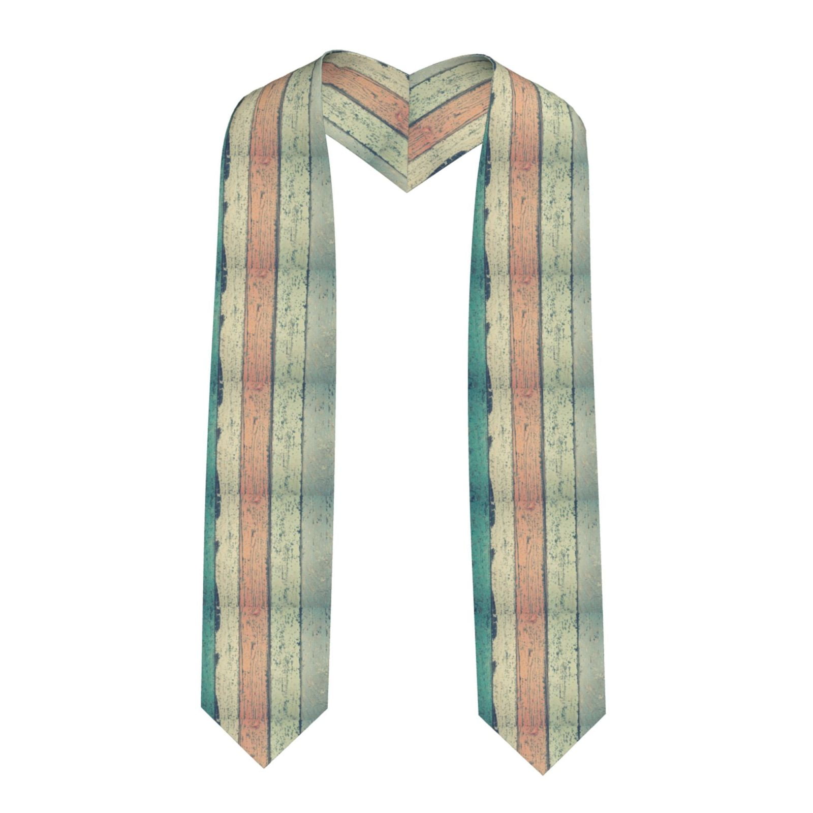 Logiee Hardwood Print Unisex Adult Graduation Stole Shawl 72" Long for ...