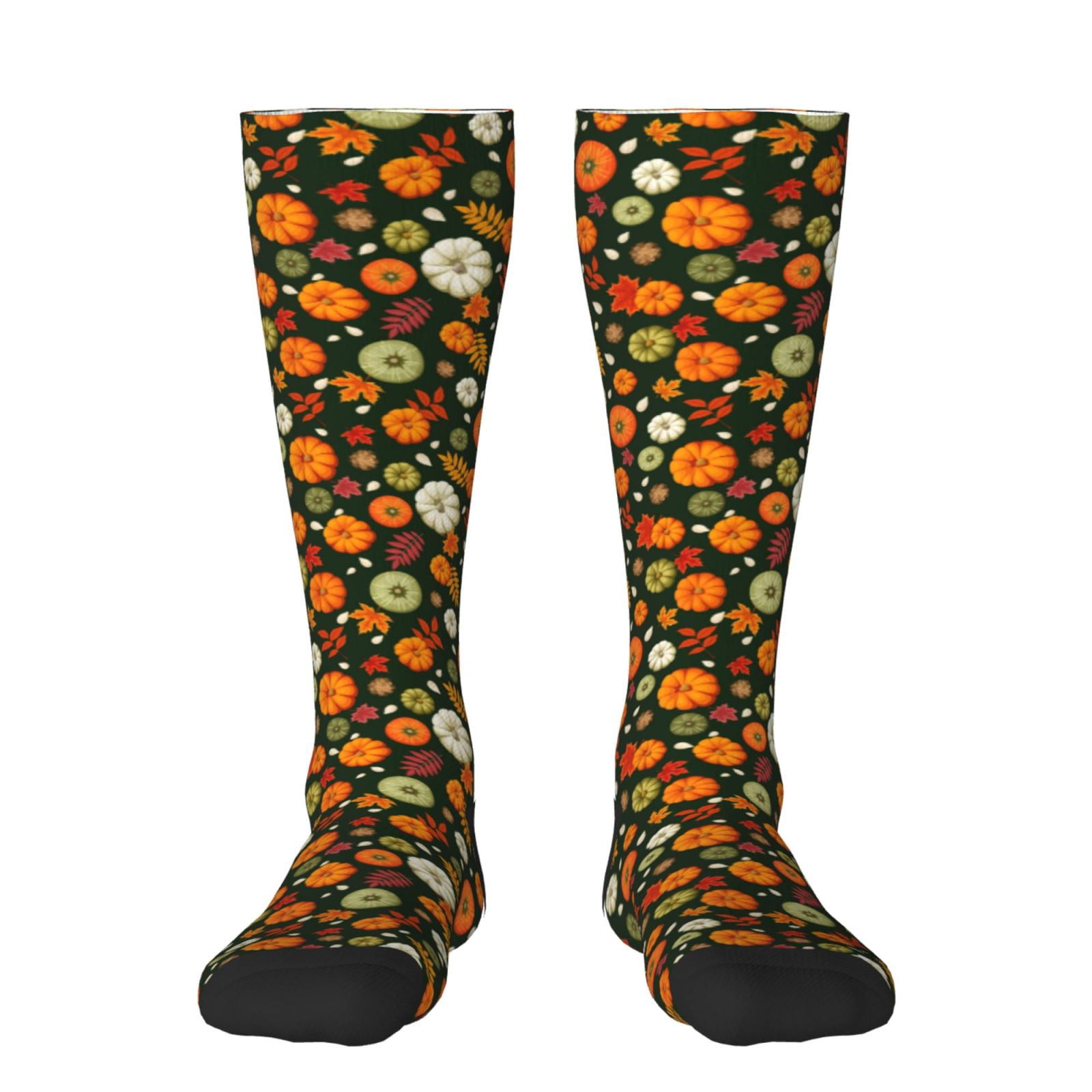 Logiee Harvest Pumpkins Print Gift Stocking Stuffers,Adult Stockings ...
