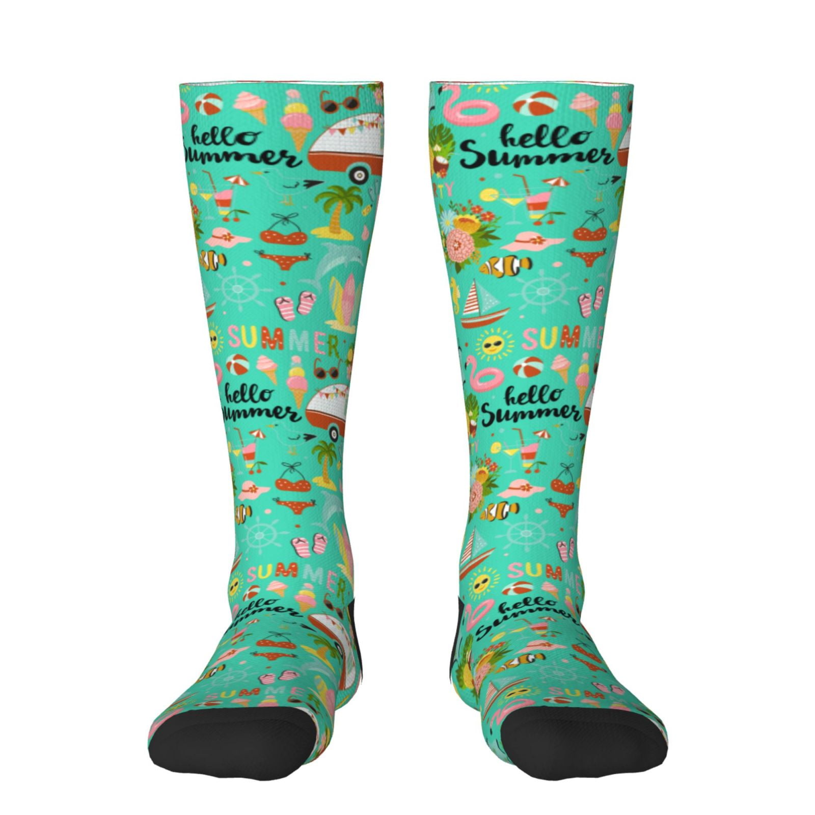 Logiee Hello Summer Print Gift Stocking Stuffers,Adult Stockings ...