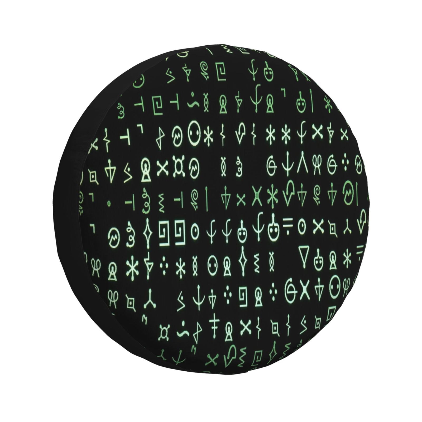 Logiee Hieroglyphic Symbols Print Spare Tire Cover, Universal Wheel ...