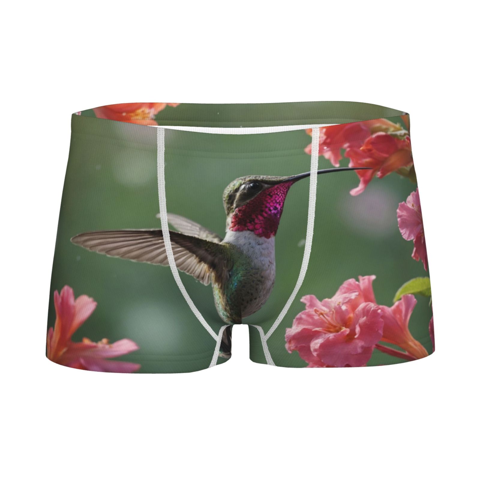 Logiee Humming Bird 1 Print Boys' Boxer Briefs,Tween Boy Underwear-X ...
