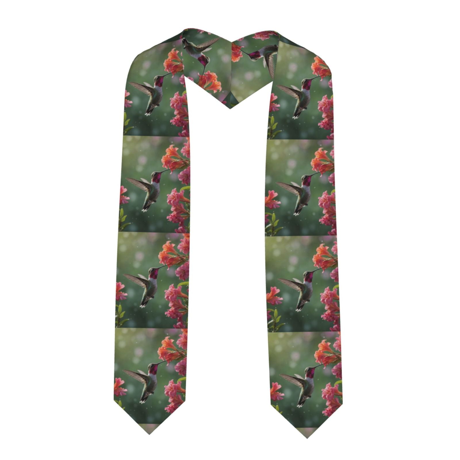 Logiee Humming Bird 1 Print Unisex Adult Graduation Stole Shawl 72 ...