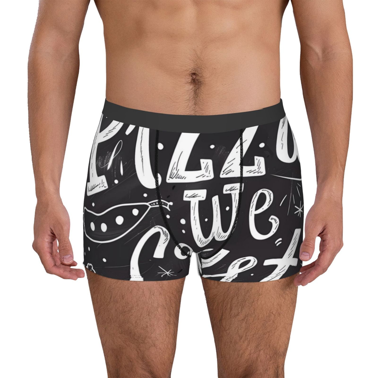 Logiee In Pizza We Crust Art Print Mens Boxer Briefs,Boxer Briefs for ...
