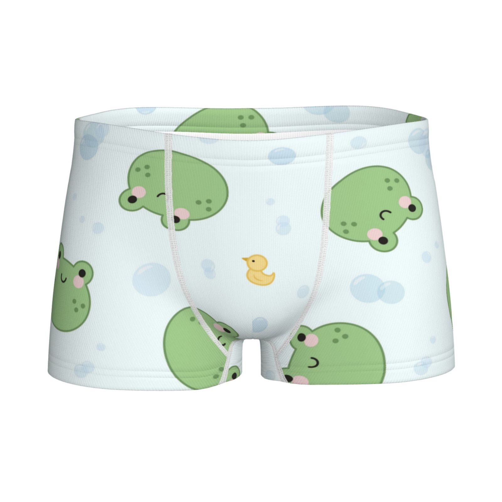 Logiee Kawaii Frogs Print Boys' Boxer Briefs,Tween Boy Underwear-X ...