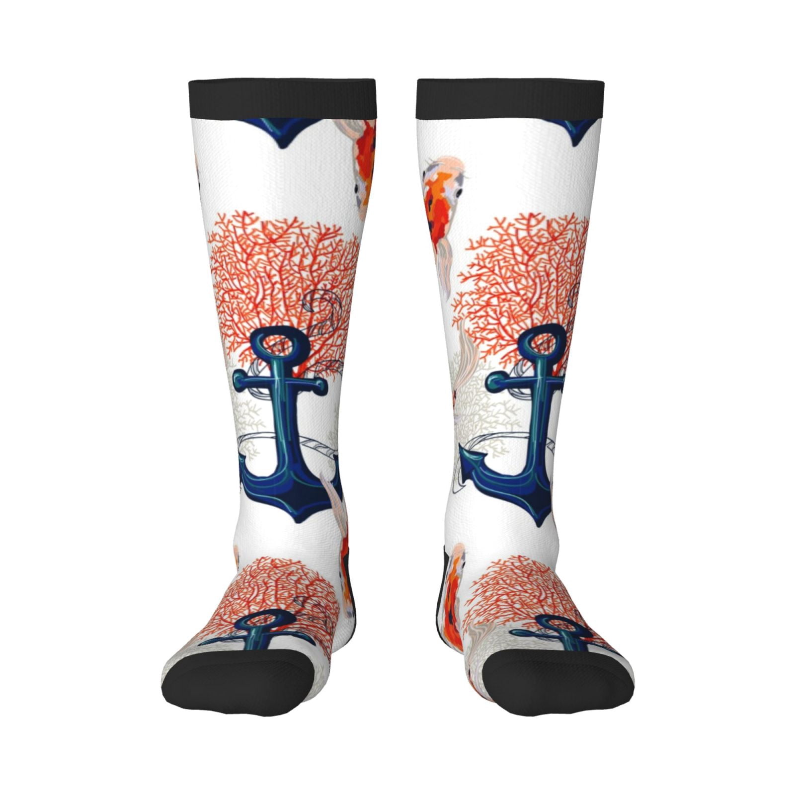 Logiee Koi Fish And Corals Print Gift Stocking Stuffers,Adult Stockings ...