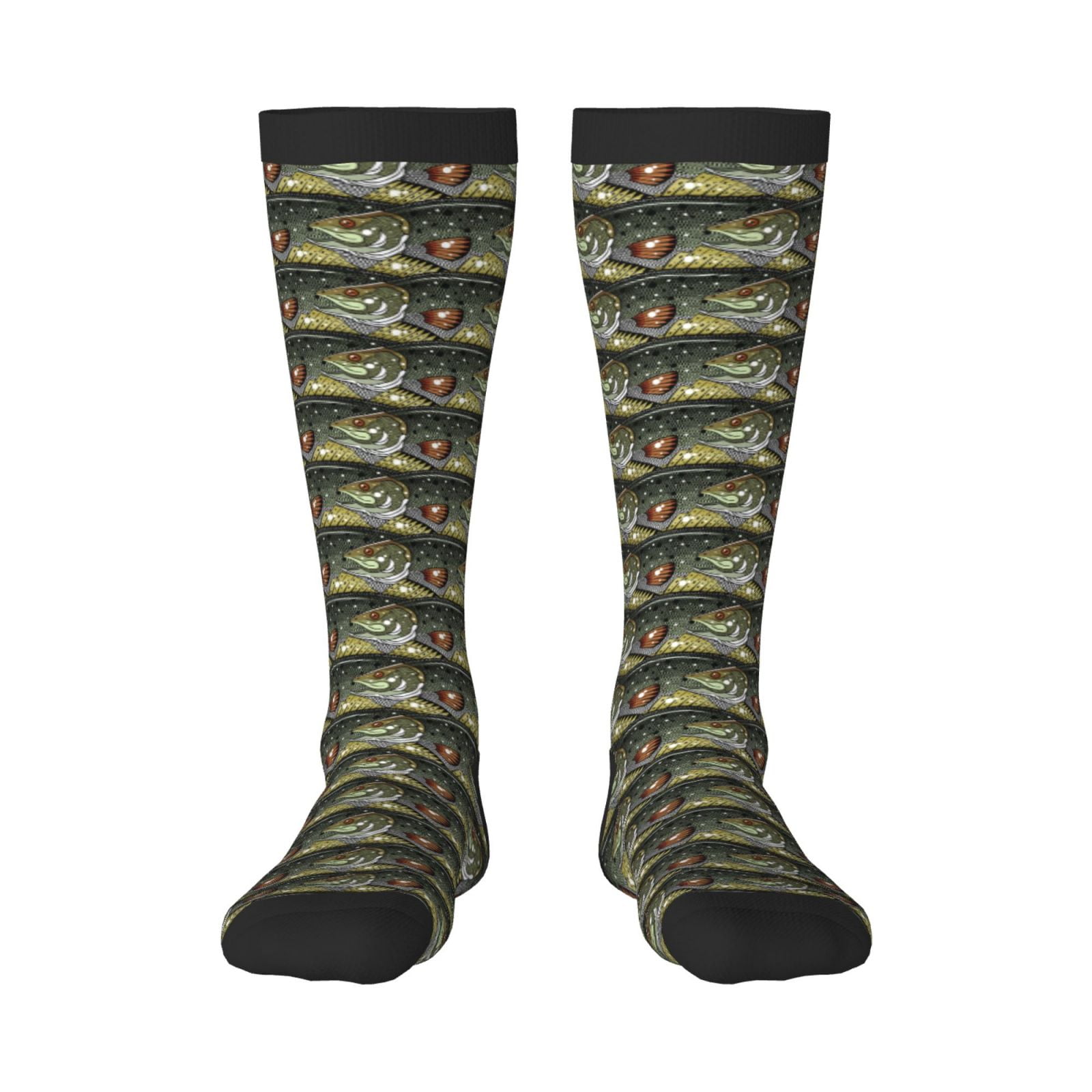 Logiee Largemouth Bass Fish Print Gift Stocking Stuffers,Adult ...