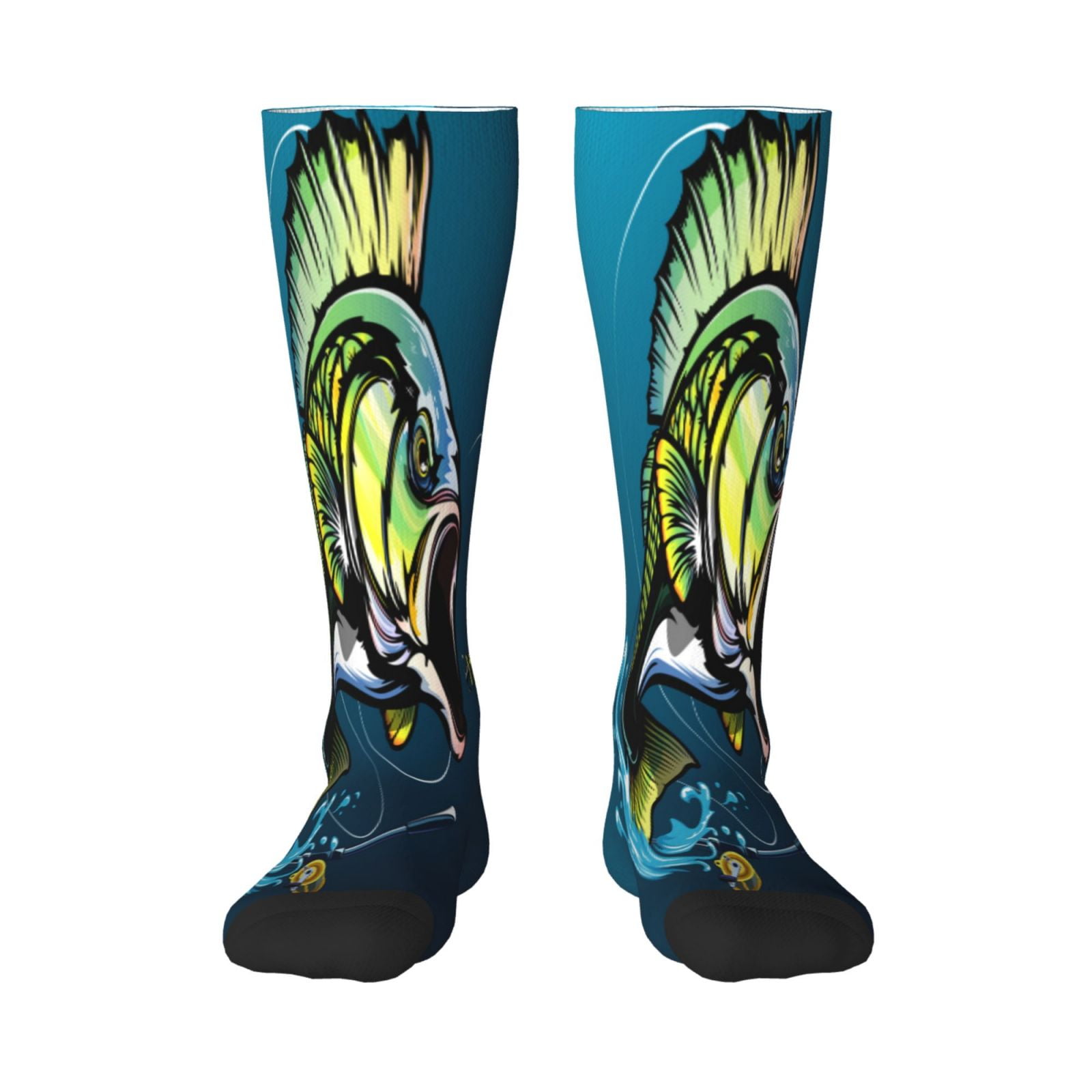 Logiee Largemouth Bass Fish Print Gift Stocking Stuffers,Adult ...