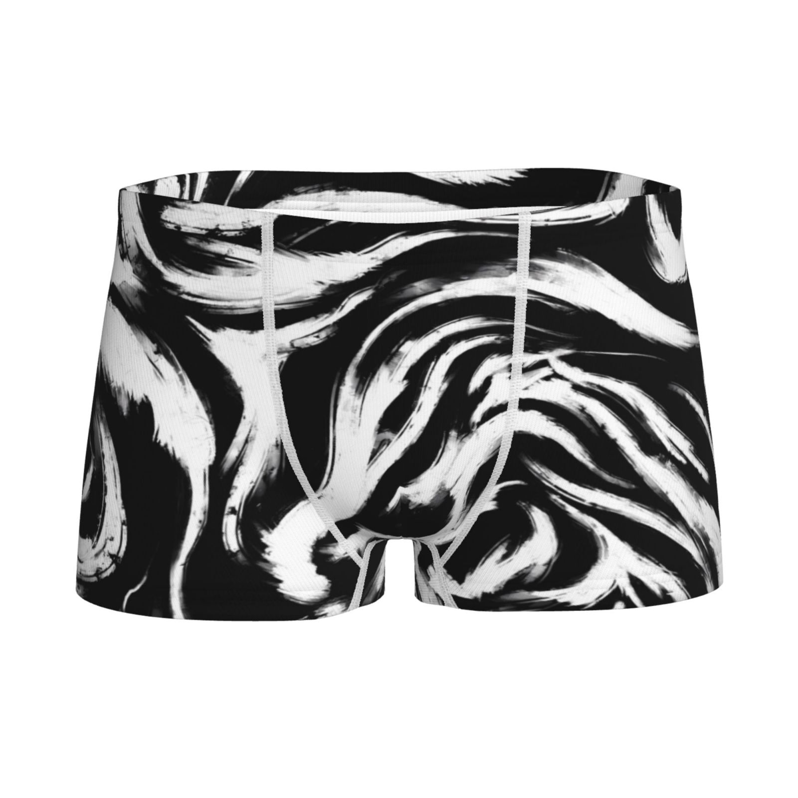 Logiee Leopard And Zebra 2 Print Boys' Boxer Briefs,Tween Boy Underwear ...