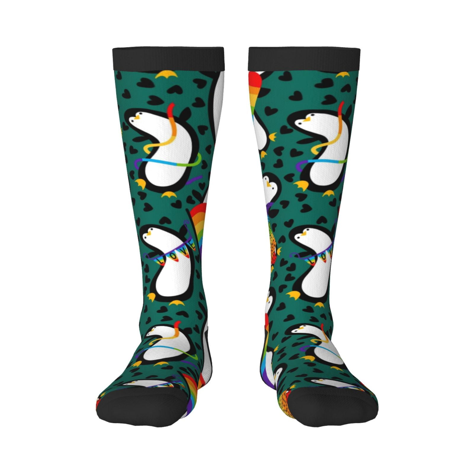 Logiee Lgbt Penguin Print Gift Stocking Stuffers,Adult Stockings ...