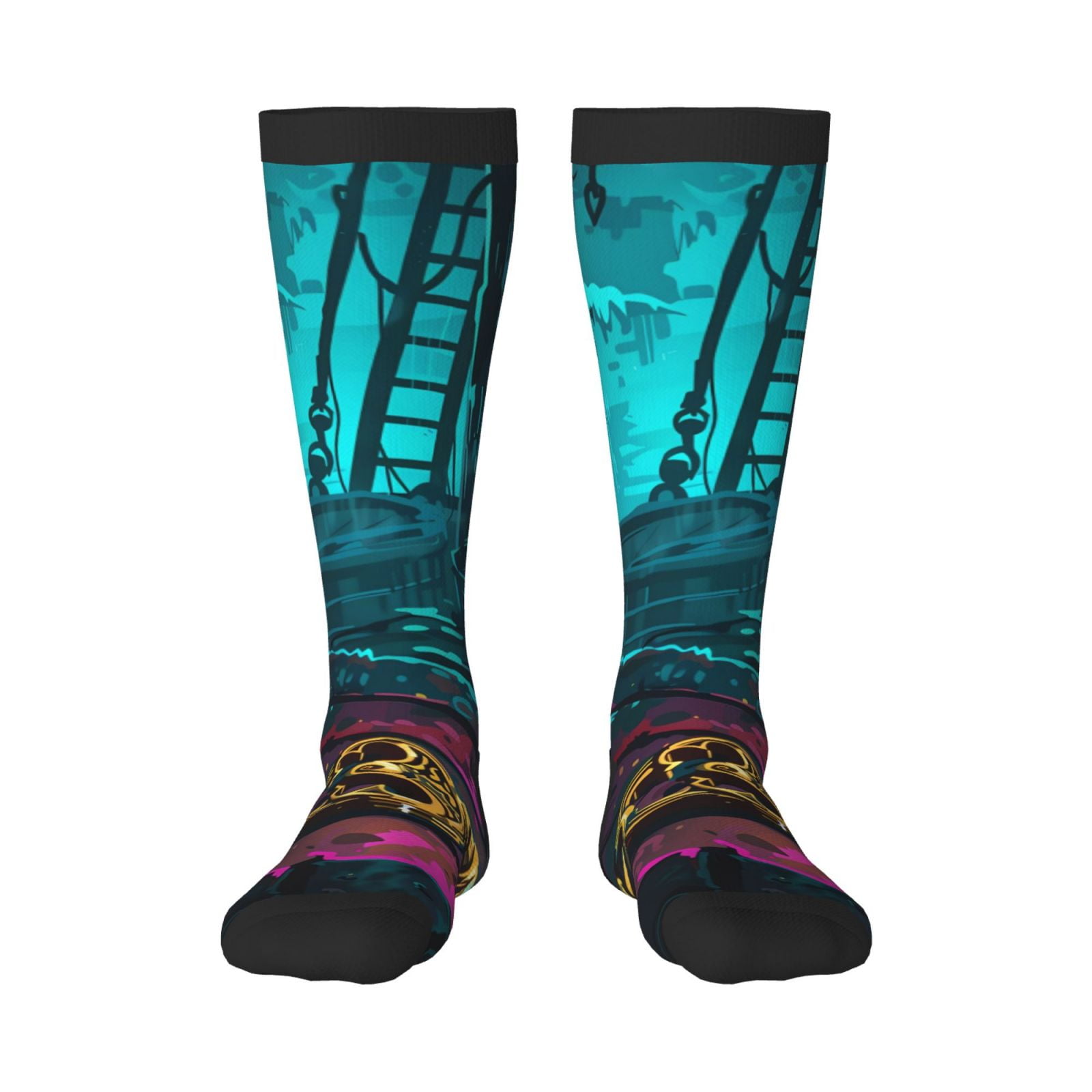 Logiee Lost Golden Key Print Gift Stocking Stuffers,Adult Stockings ...