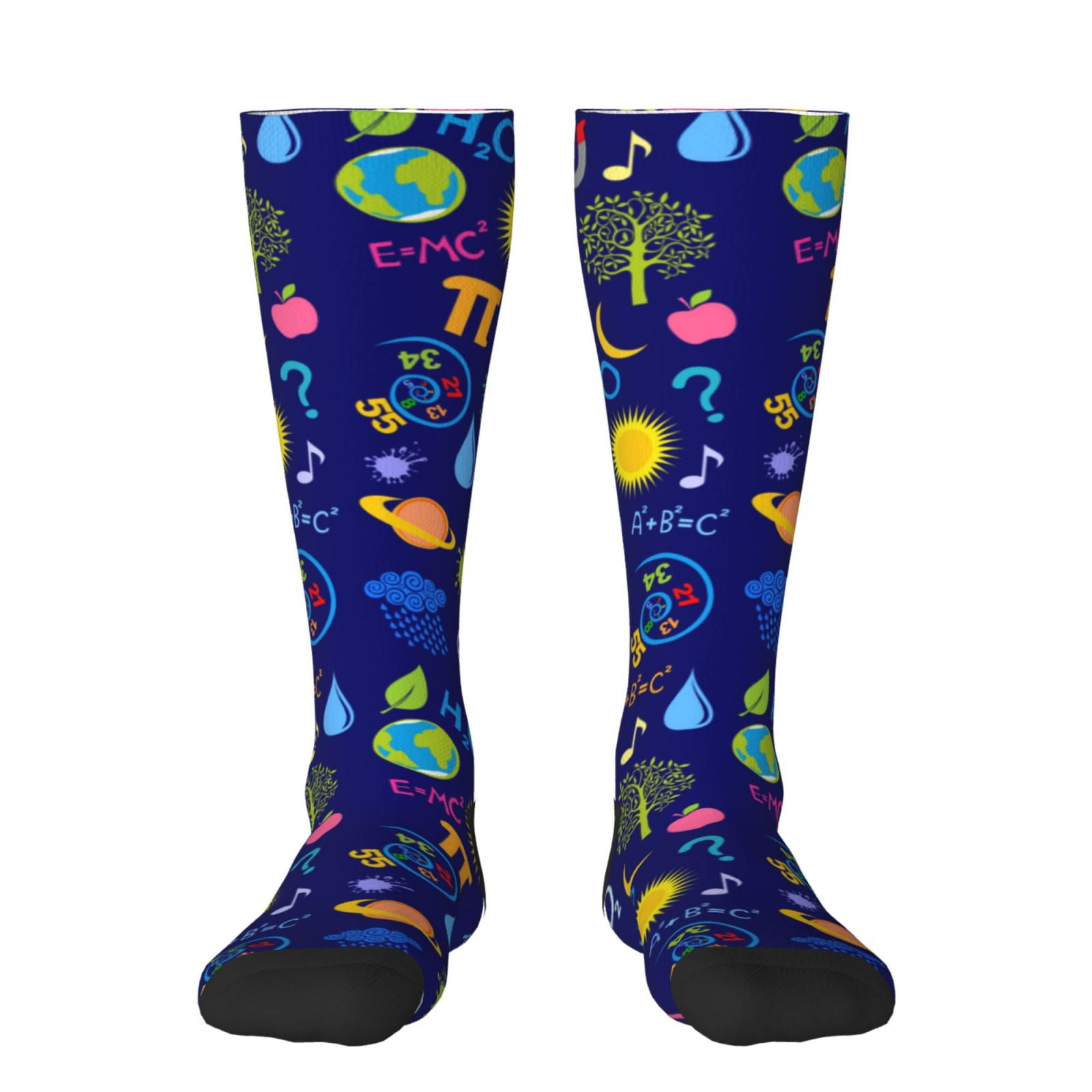 Logiee Mathematics And Chemistry Print Gift Stocking Stuffers,Adult ...