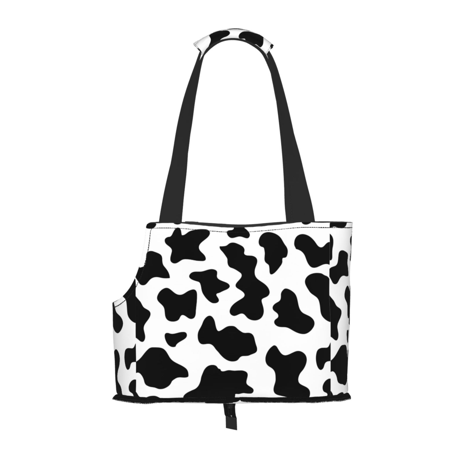 Logiee Milk Cow Print Dog Carrier for Small Dogs,Soft Sided Pet Carrier ...