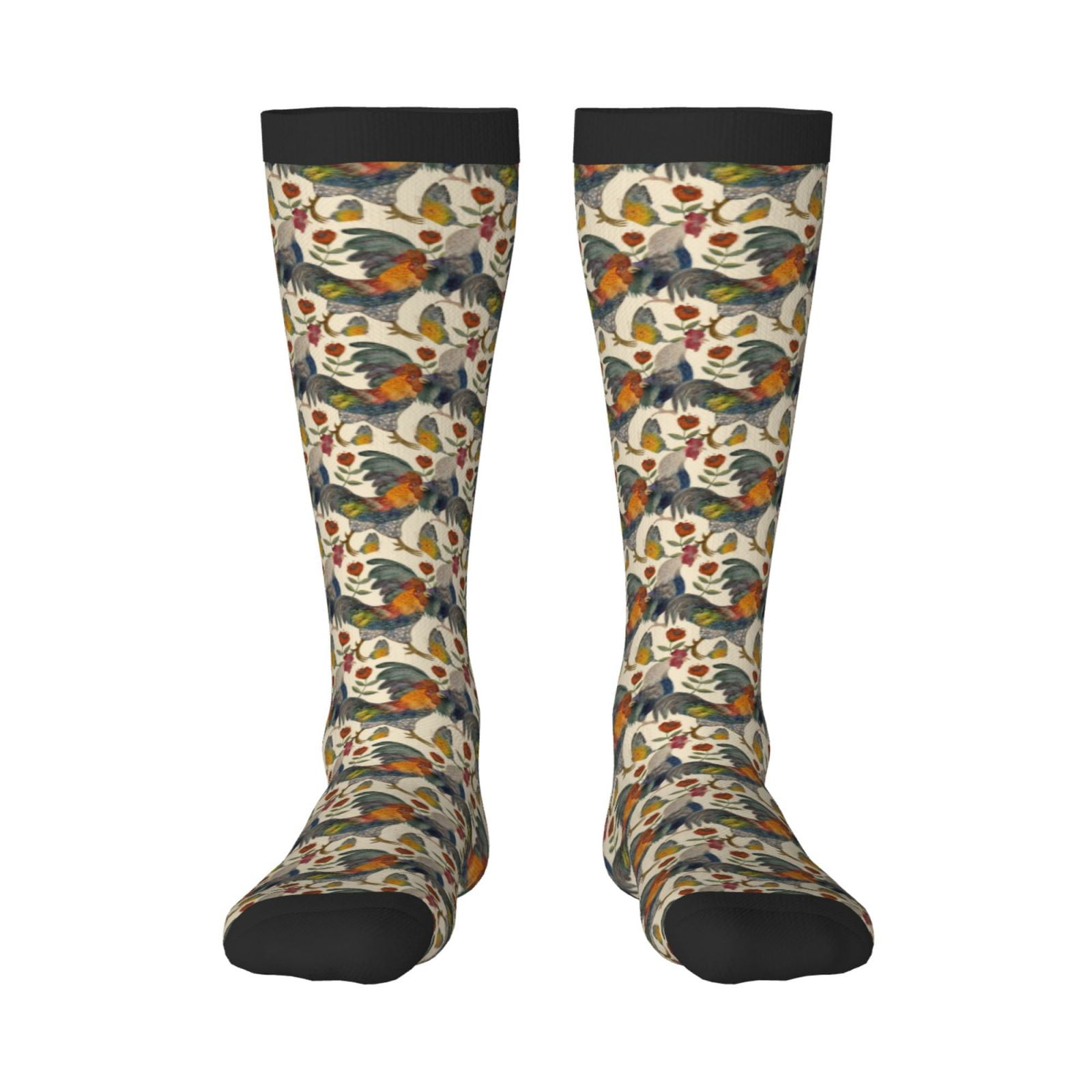 Logiee Multi-Colored Roosters Print Gift Stocking Stuffers,Adult ...