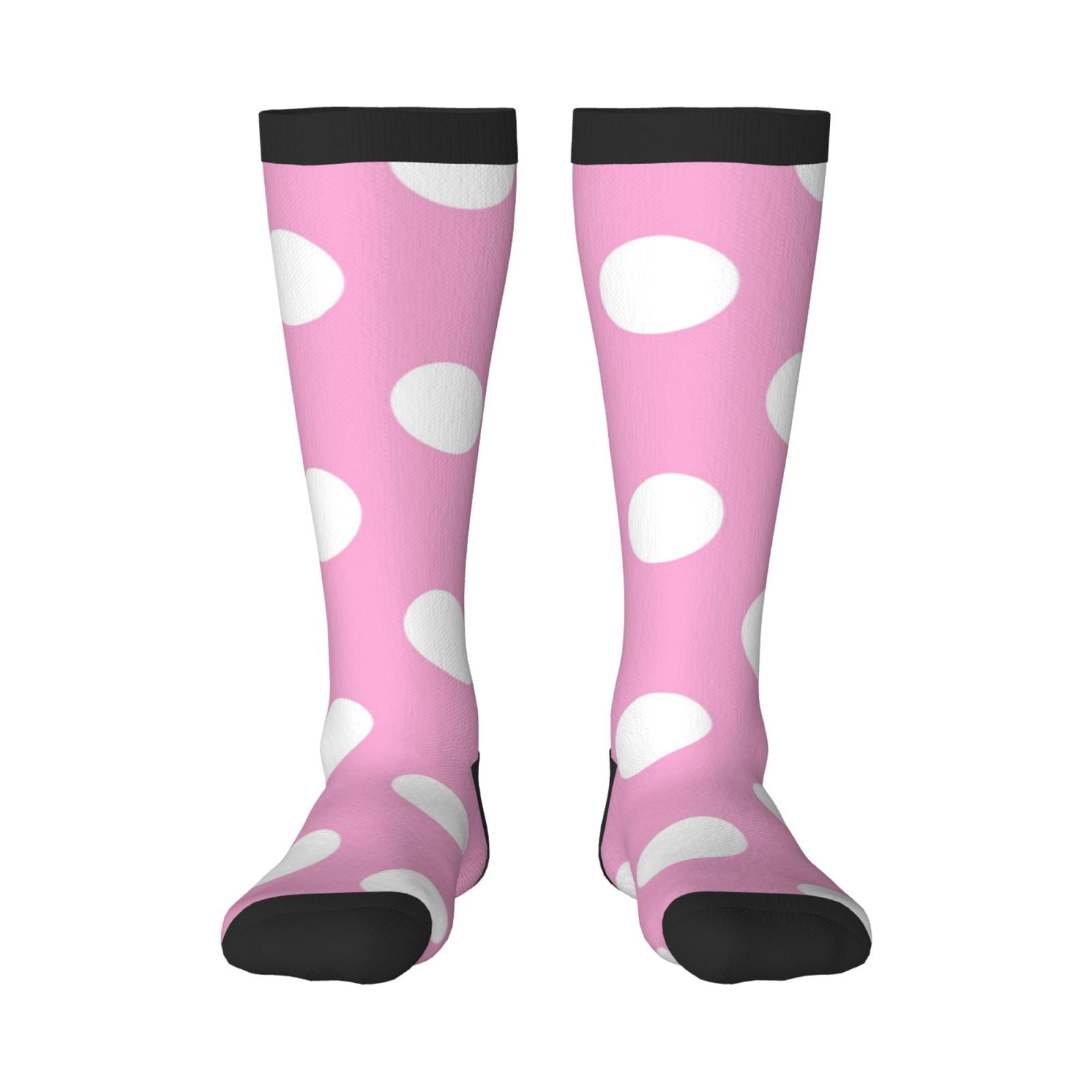 Logiee Pink And White Polka Dot Print Gift Stocking Stuffers,Adult ...