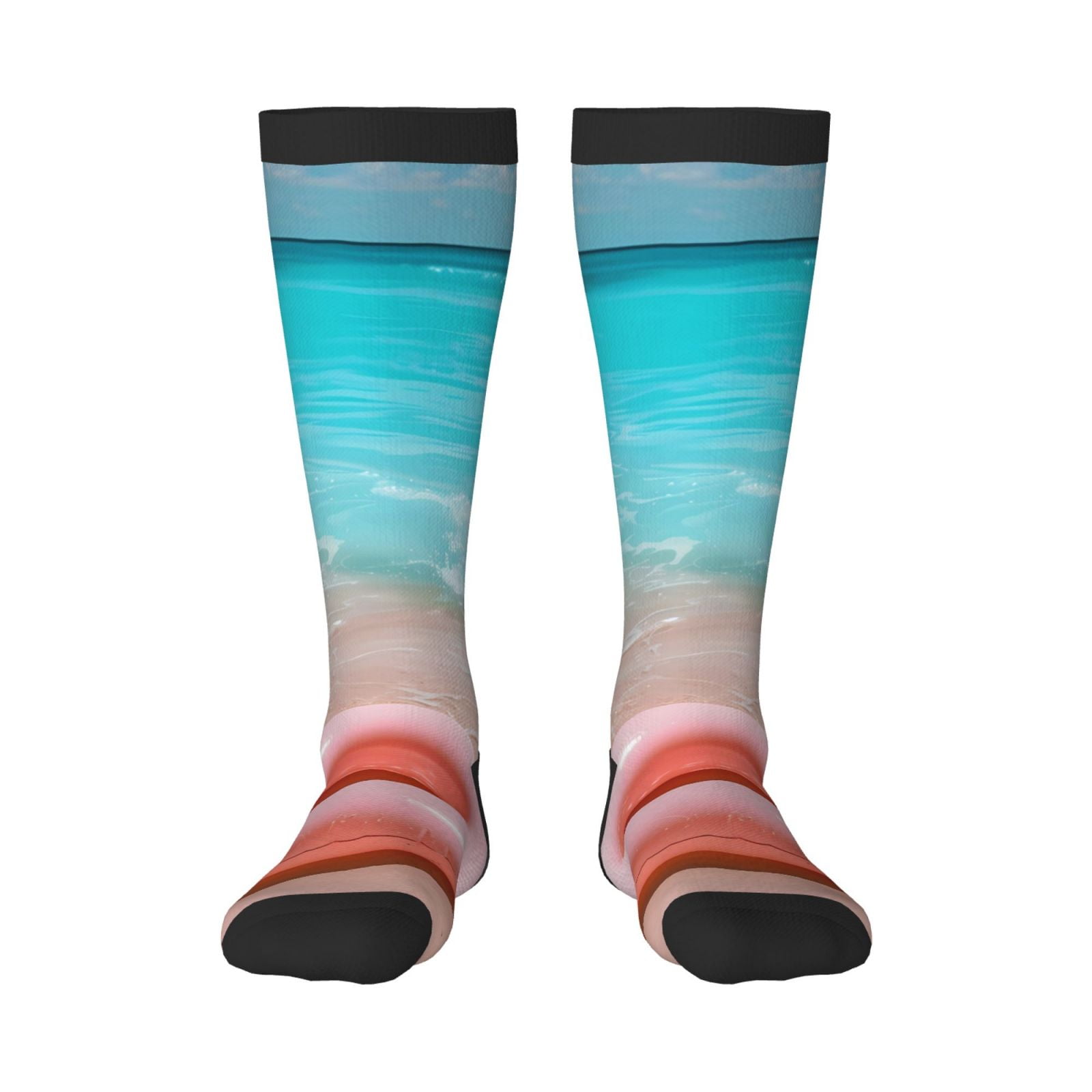 Logiee Pink Float Ring On Beach Print Gift Stocking Stuffers,Adult ...