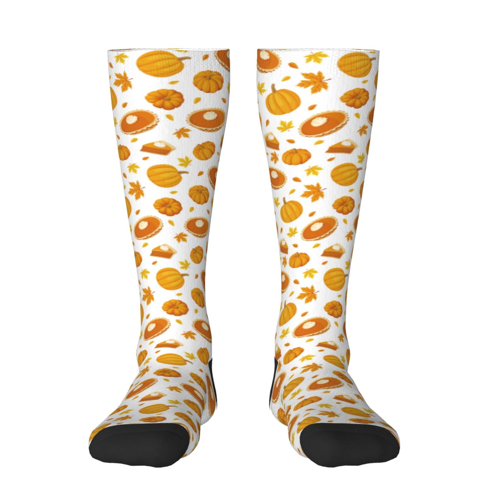 Logiee Pumpkin Maple Leaves Print Gift Stocking Stuffers,Adult ...