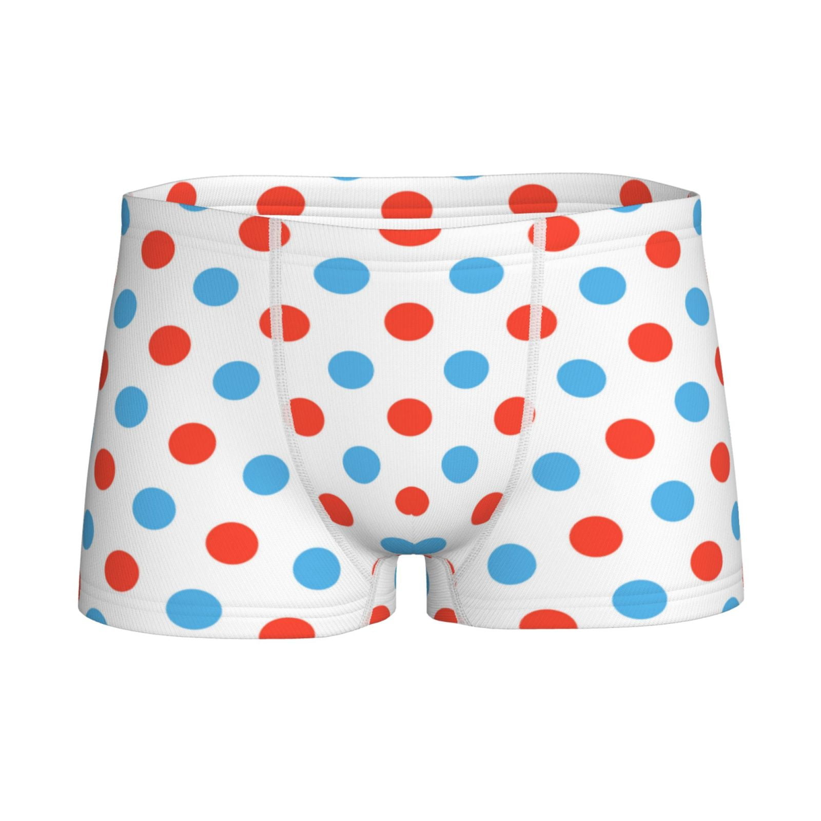 Logiee Red Blue Polka Dots Print Boys' Boxer Briefs,Tween Boy Underwear-XX-Small - Walmart.com