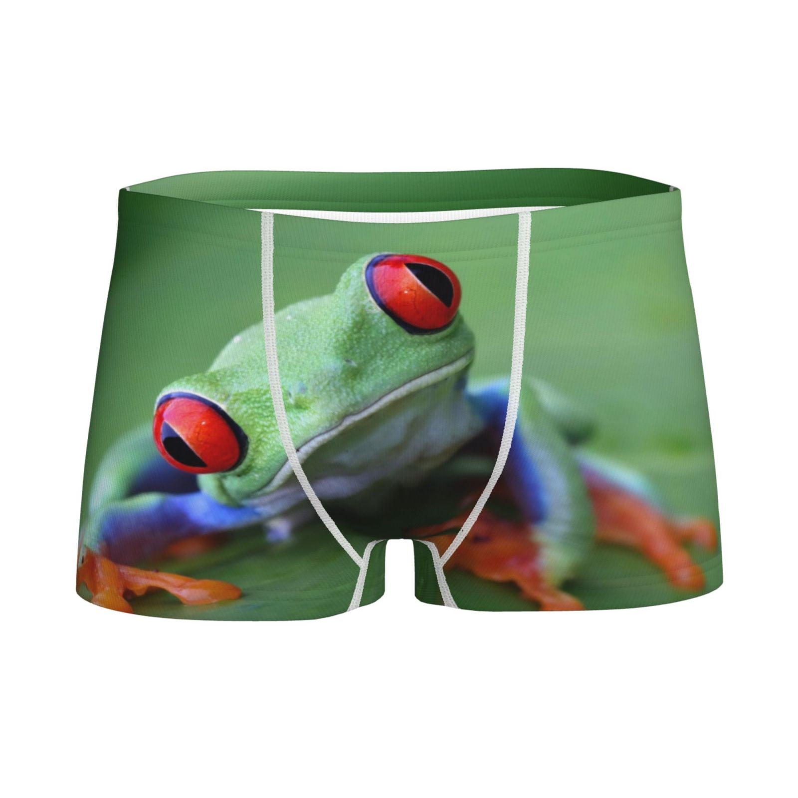 Logiee Red-Eyed Tree Frog-1 Print Boys' Boxer Briefs,Tween Boy Underwear-X-Small - Walmart.com
