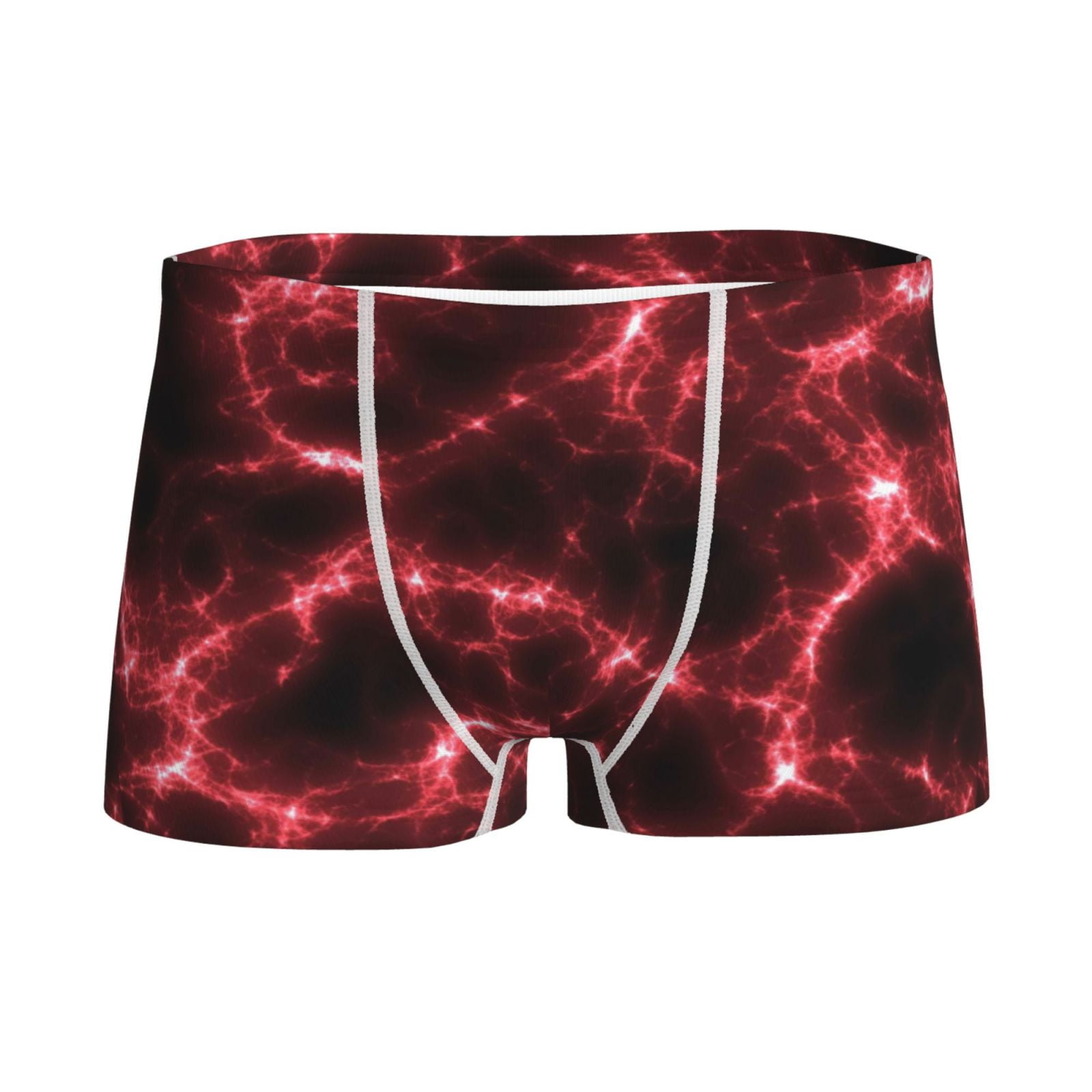 Logiee Red Line Print Boys' Boxer Briefs,Tween Boy Underwear-Medium - Walmart.com
