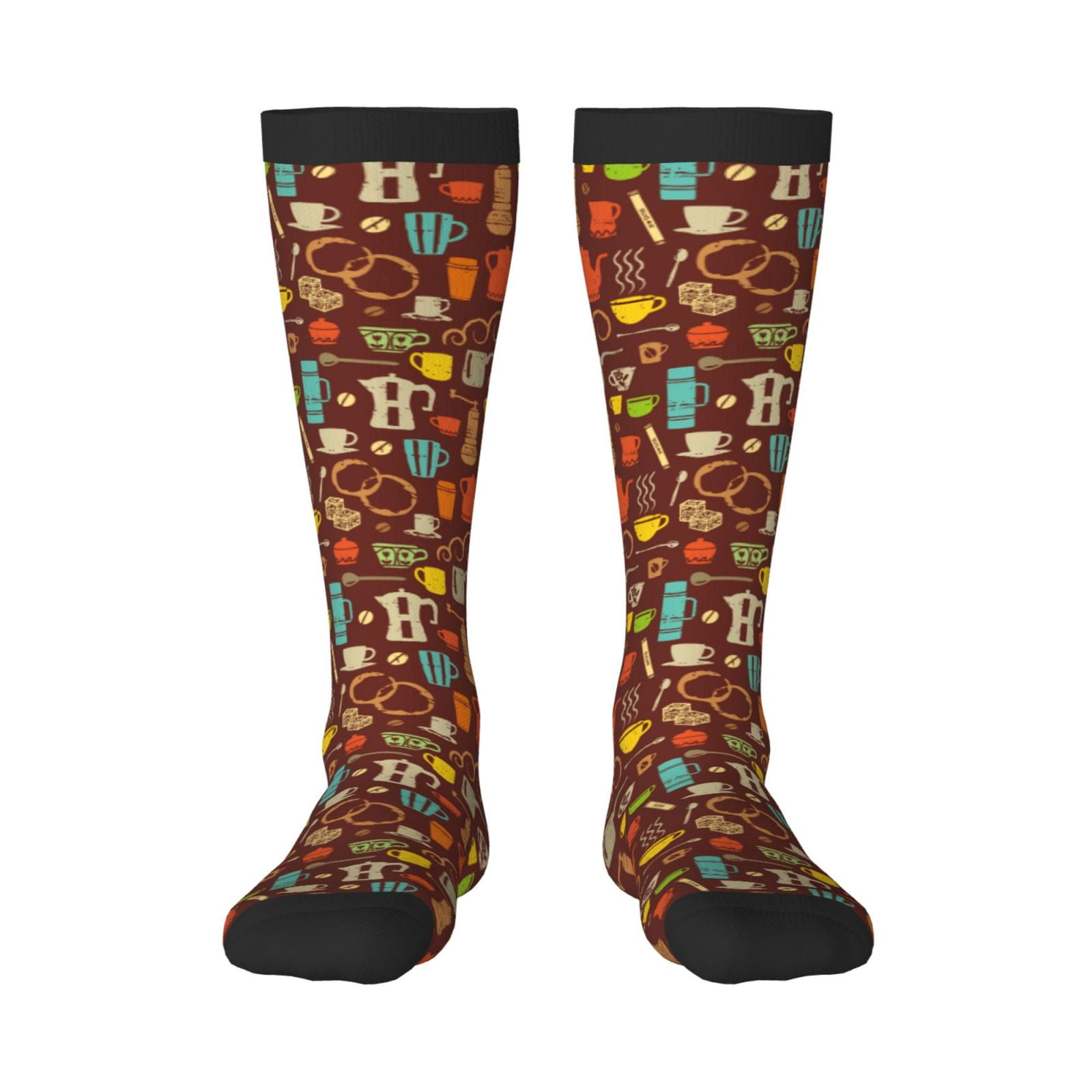 Logiee Retro Coffee Print Gift Stocking Stuffers,Adult Stockings ...