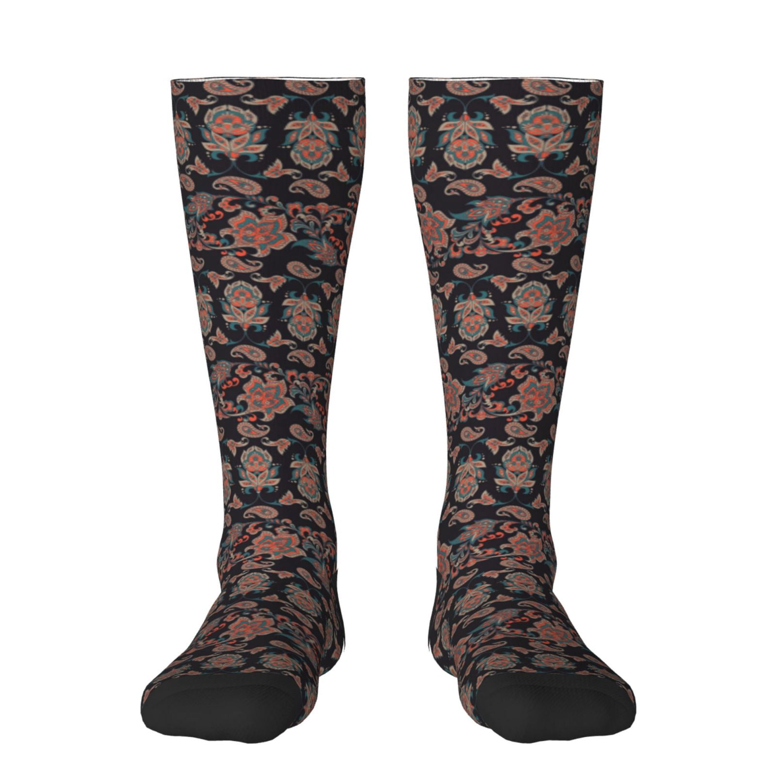 Logiee Retro Floral Print Gift Stocking Stuffers,Adult Stockings ...