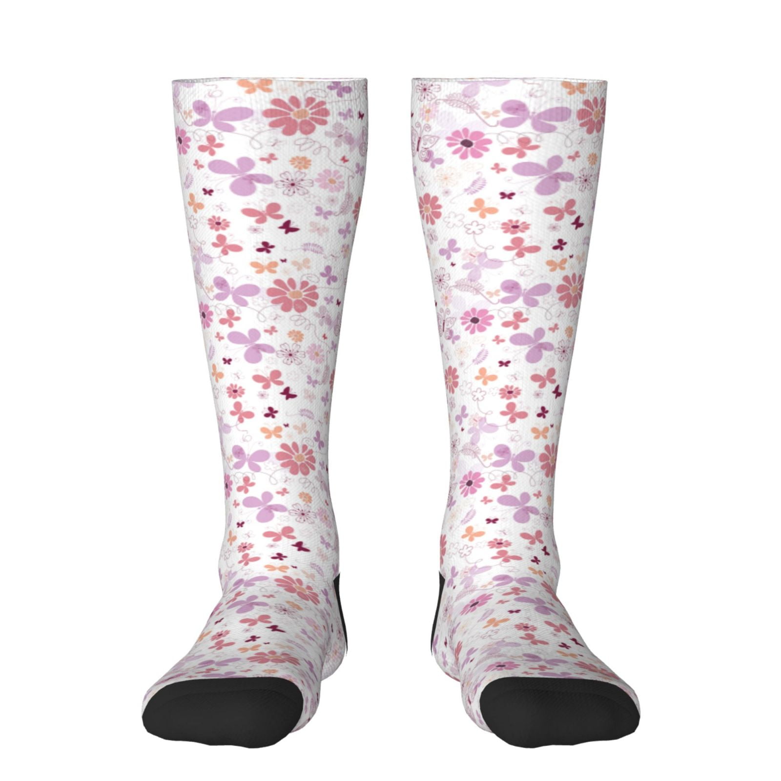 Logiee Retro Floral Print Gift Stocking Stuffers,Adult Stockings ...