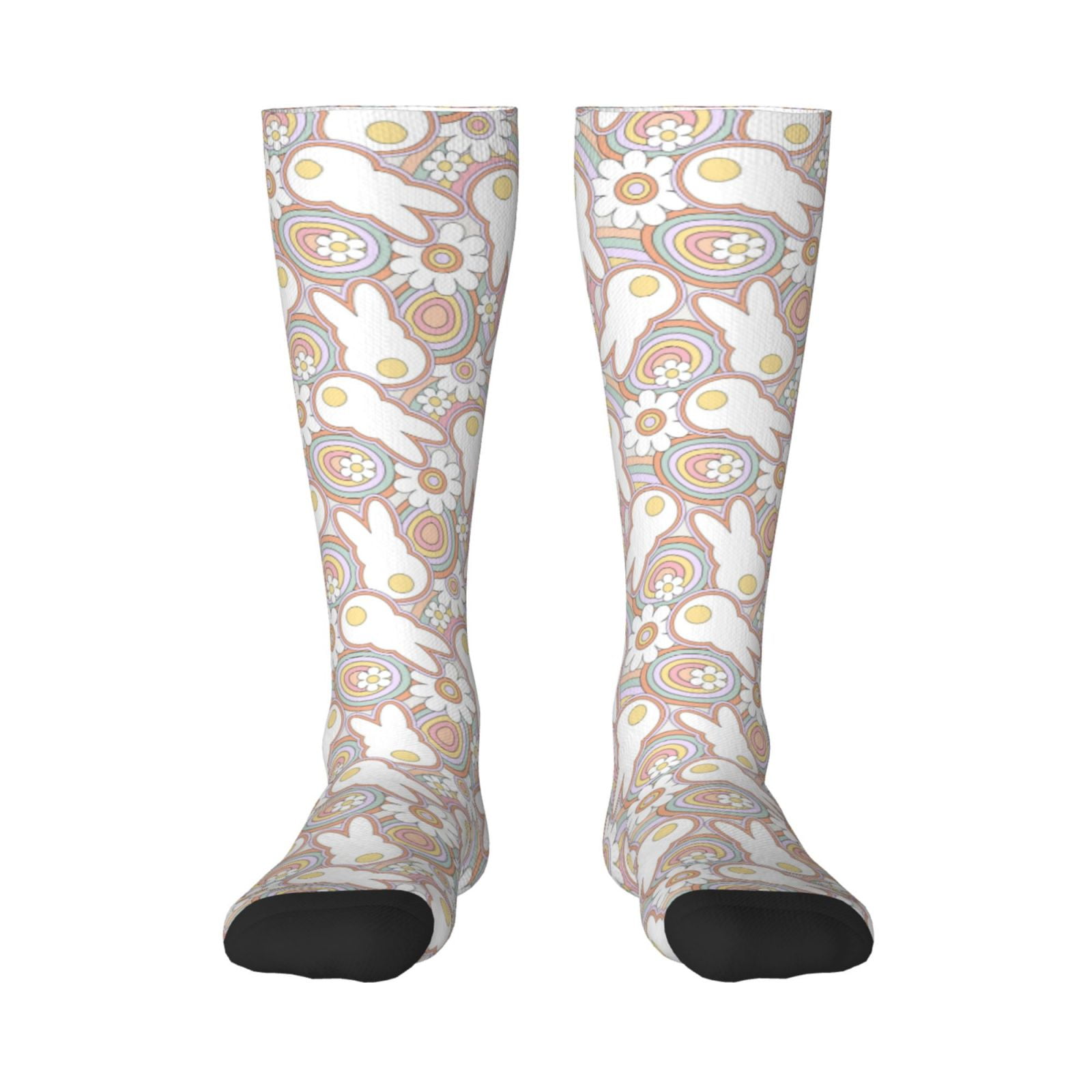 Logiee Retro Hippie Groovy Easter bunny Print Gift Stocking Stuffers ...