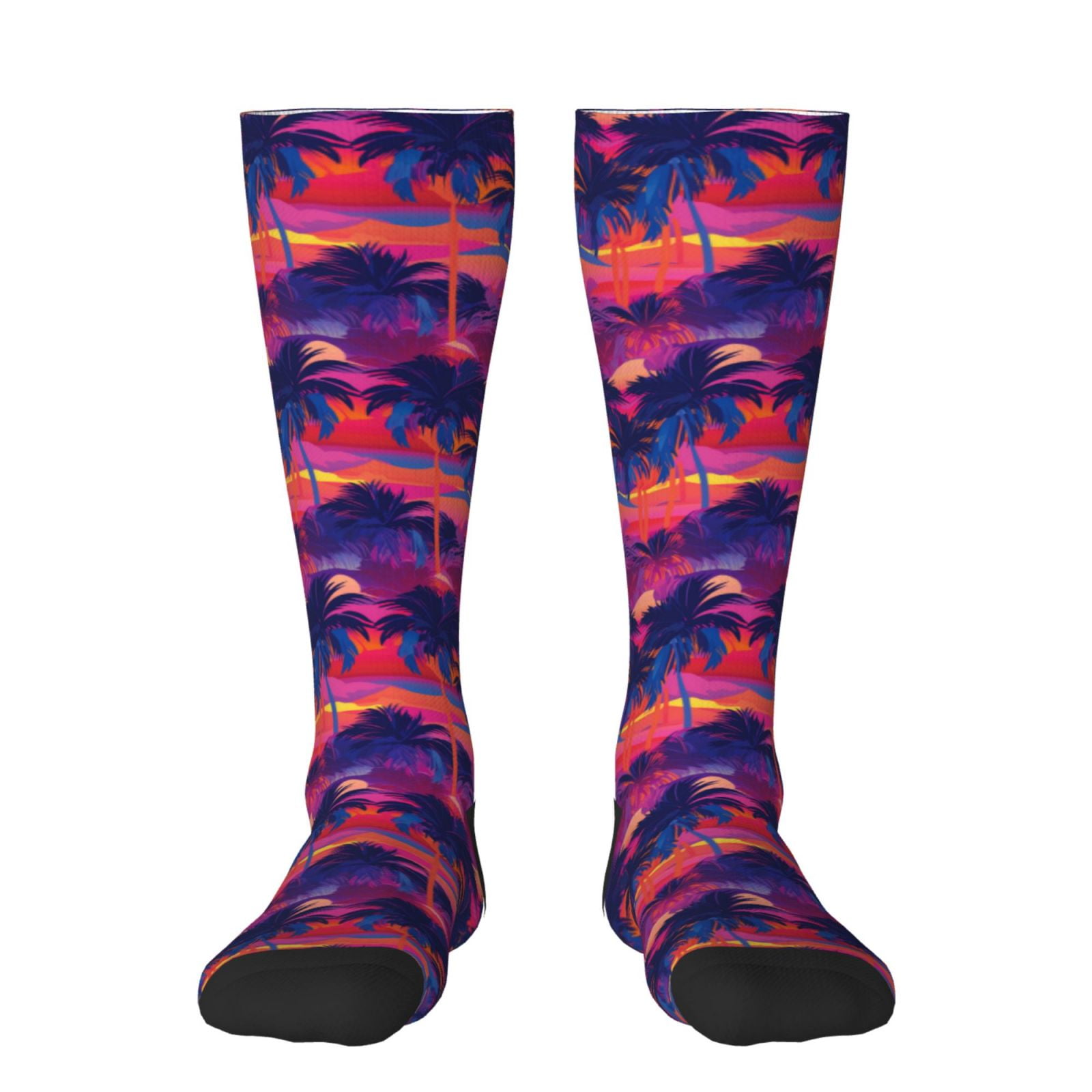 Logiee Retro Palms Print Gift Stocking Stuffers,Adult Stockings,Novelty ...