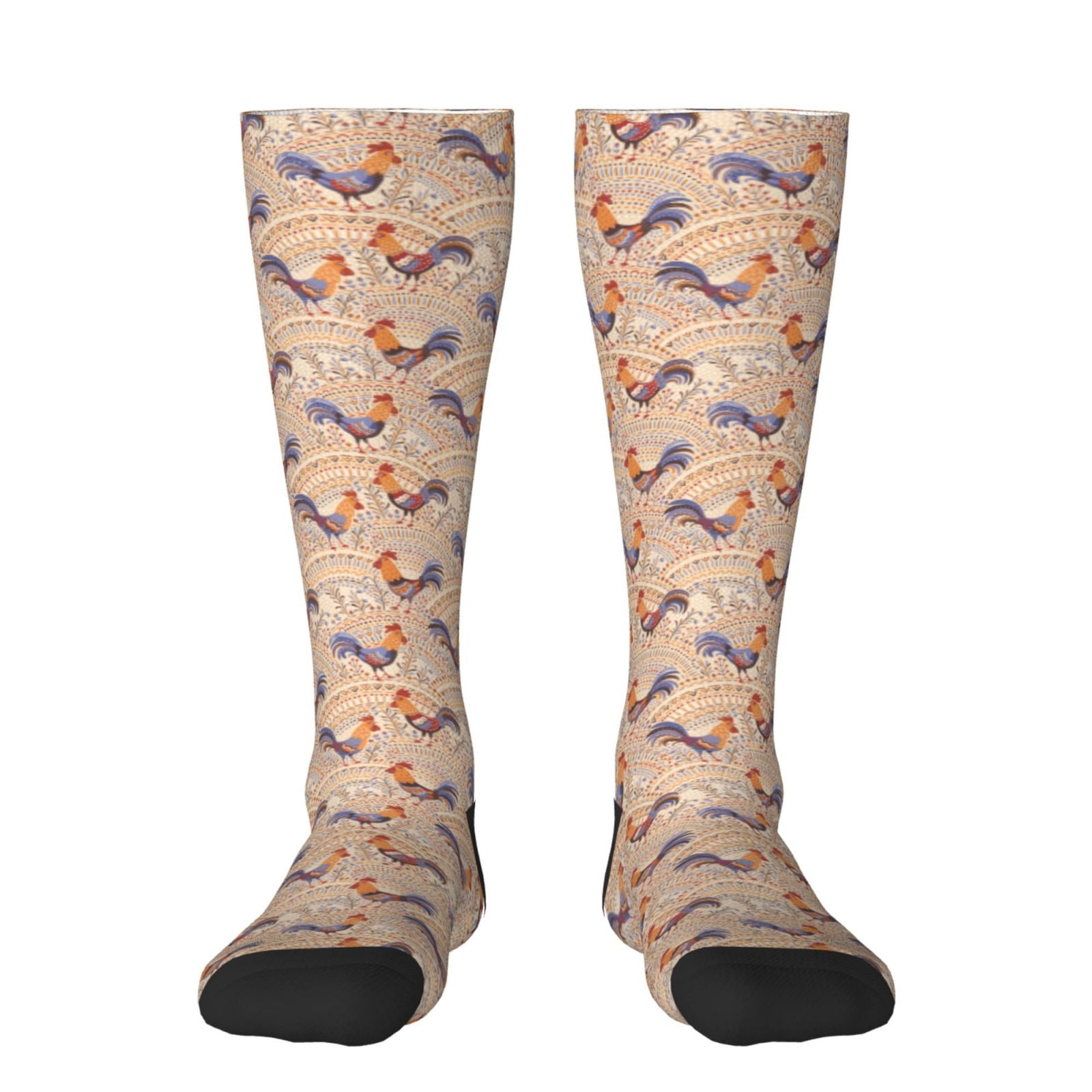 Logiee Roosters In Floral Print Gift Stocking Stuffers,Adult Stockings ...