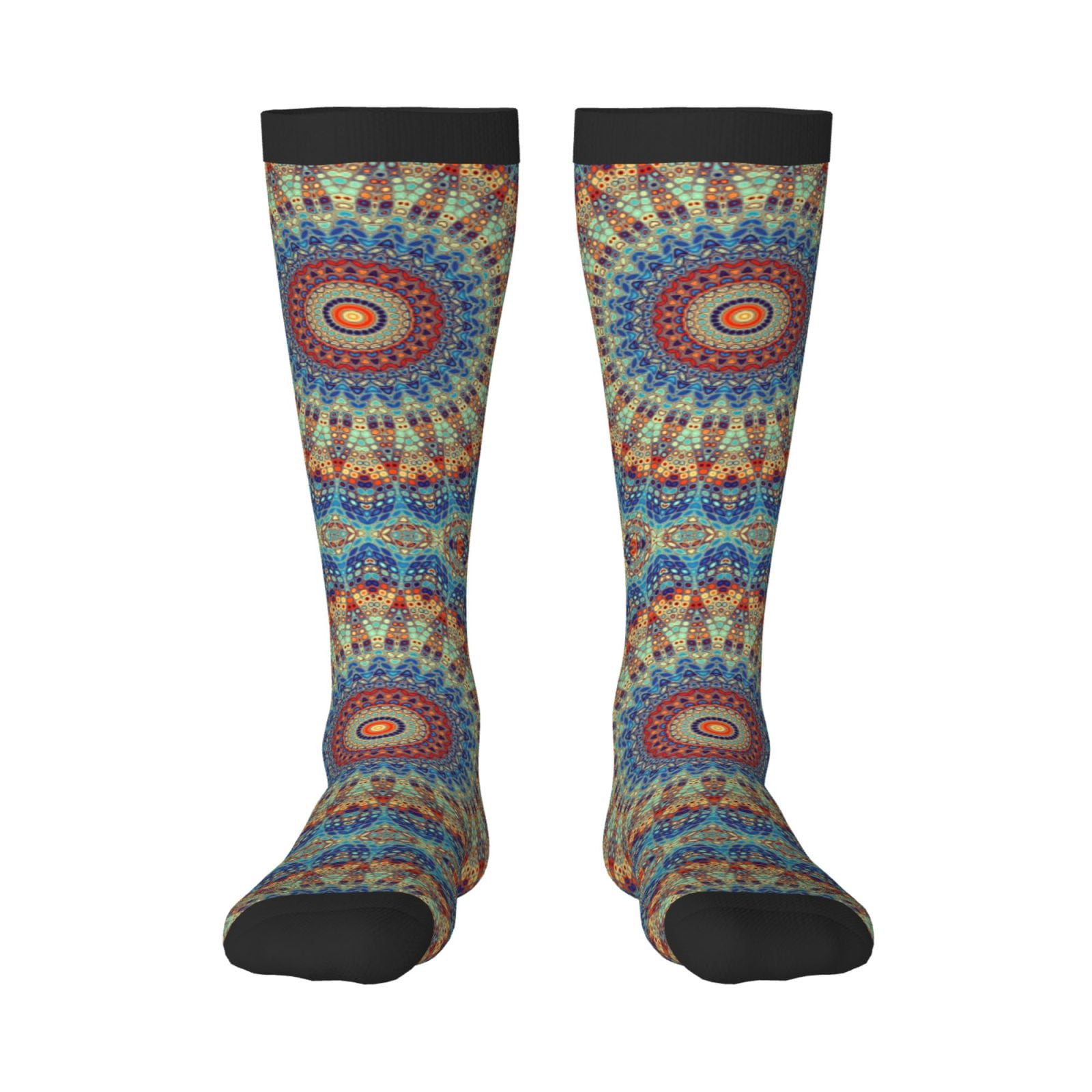Logiee Round Mandala Print Gift Stocking Stuffers,Adult Stockings ...