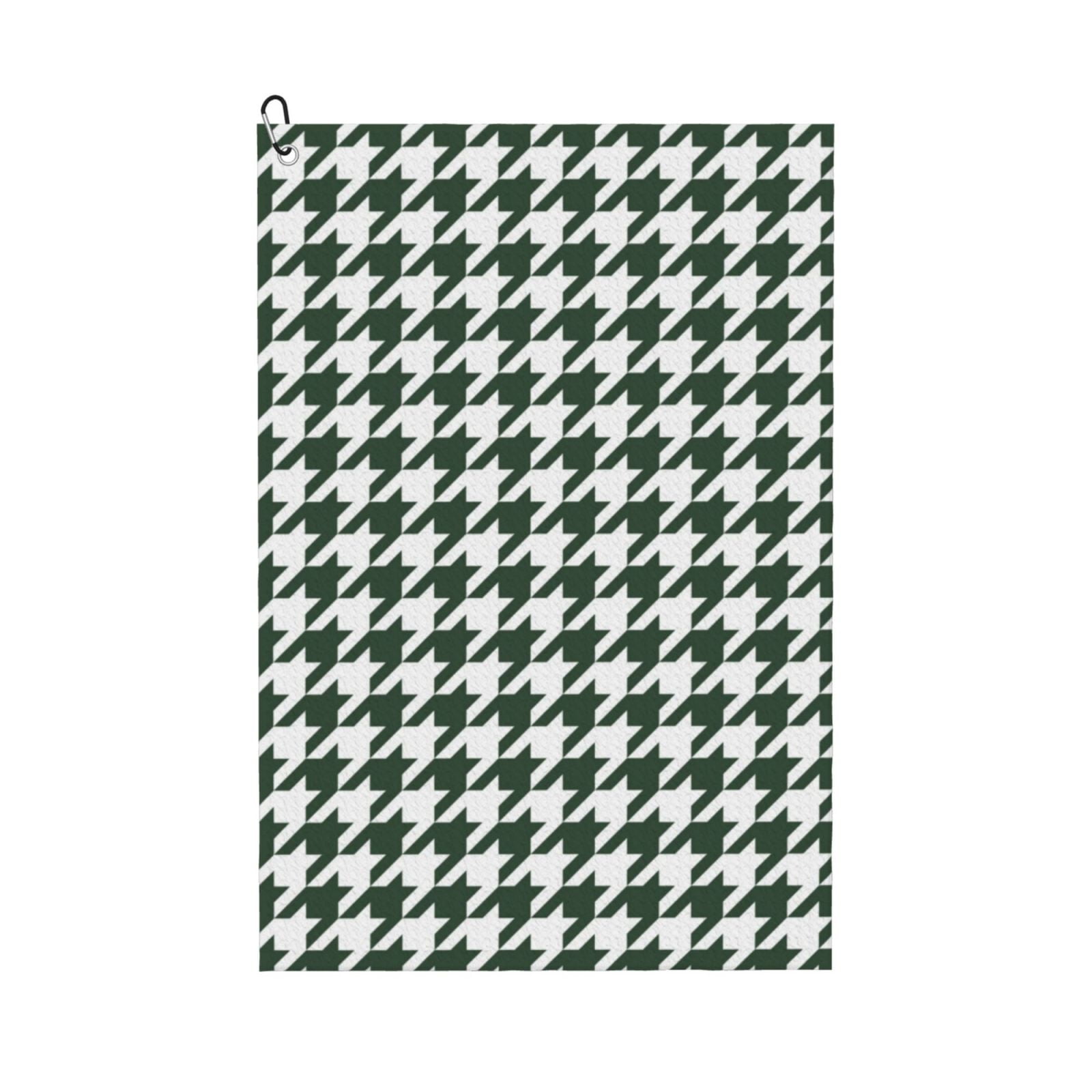 Logiee Scottish Checkered Print Golf Towels,16" x 24" Portable Golf ...