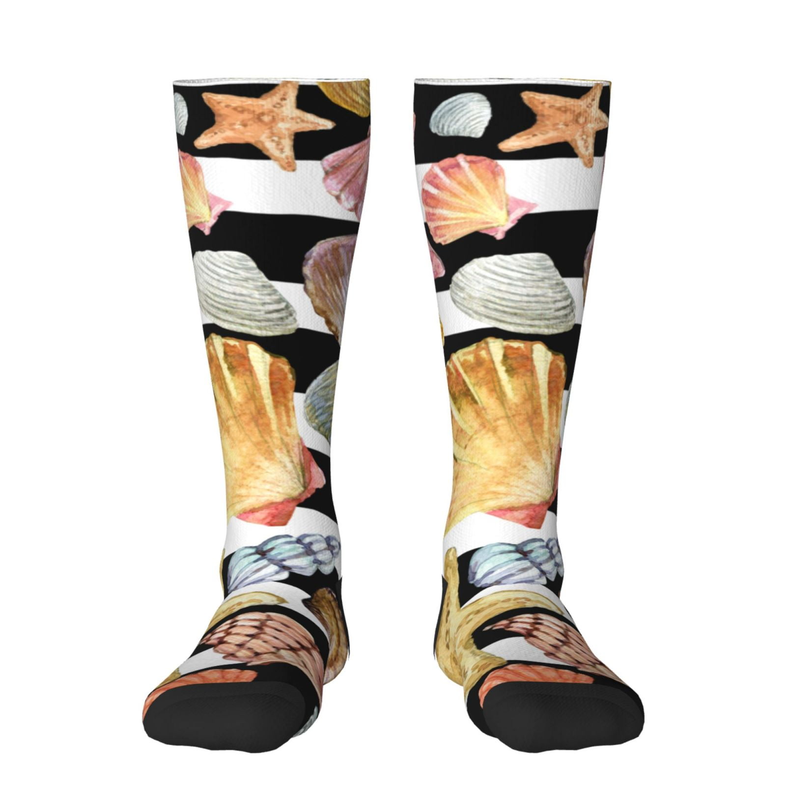 Logiee Sea Shell Print Gift Stocking Stuffers,Adult Stockings,Novelty ...