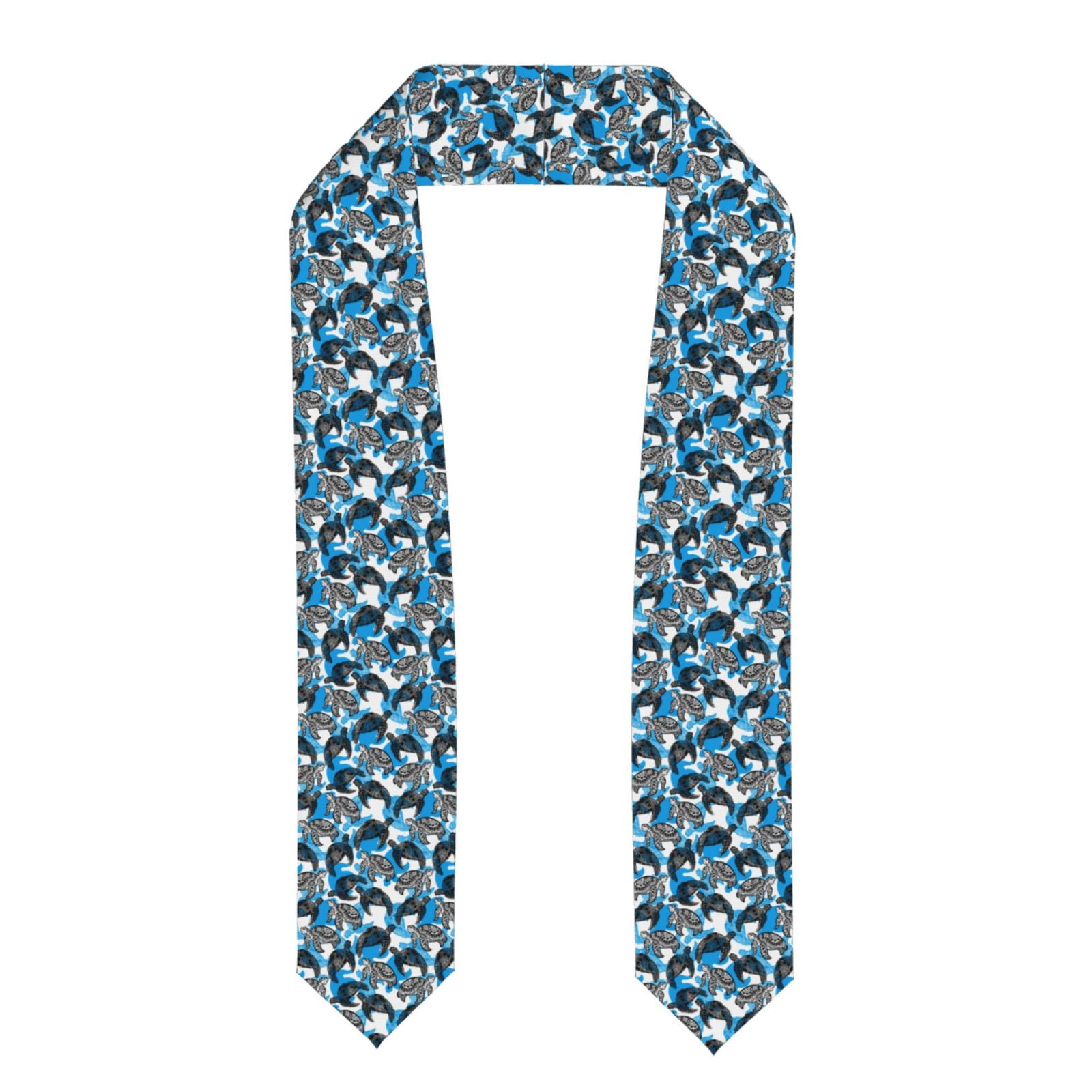 Logiee Sea Turtle Life Print Unisex Adult Graduation Stole Shawl 72 ...