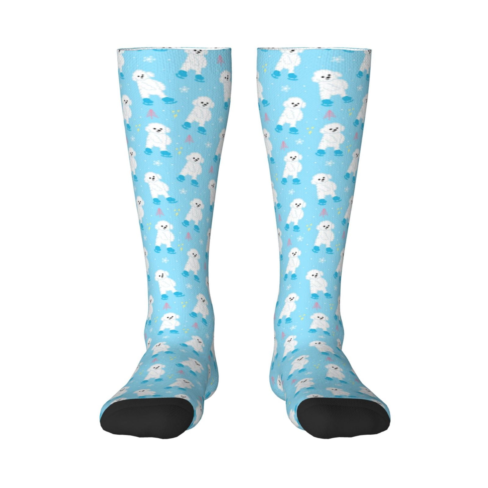 Logiee Skating Poodle Fun Print Gift Stocking Stuffers,Adult Stockings ...