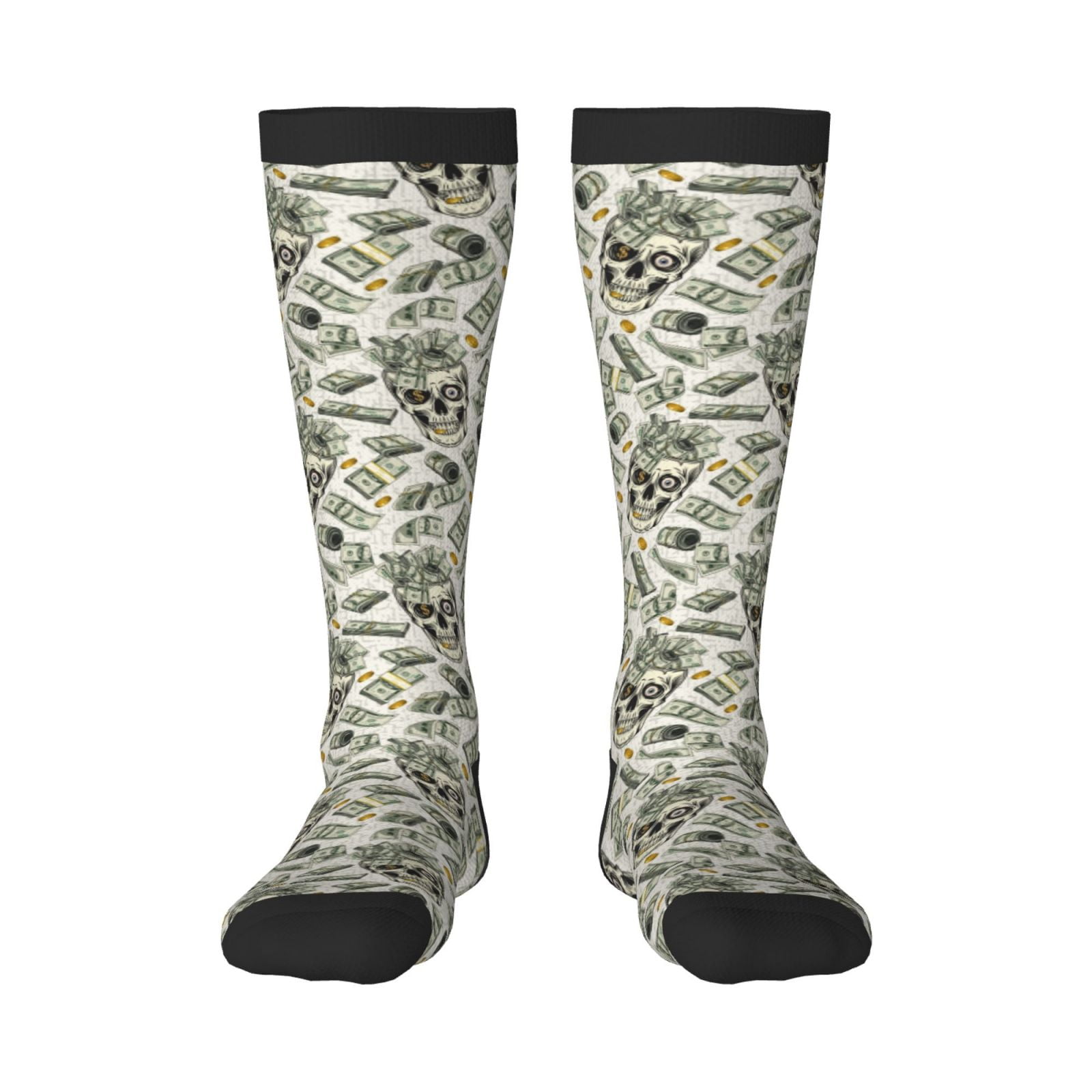 Logiee Skull with Cash Print Gift Stocking Stuffers,Adult Stockings ...