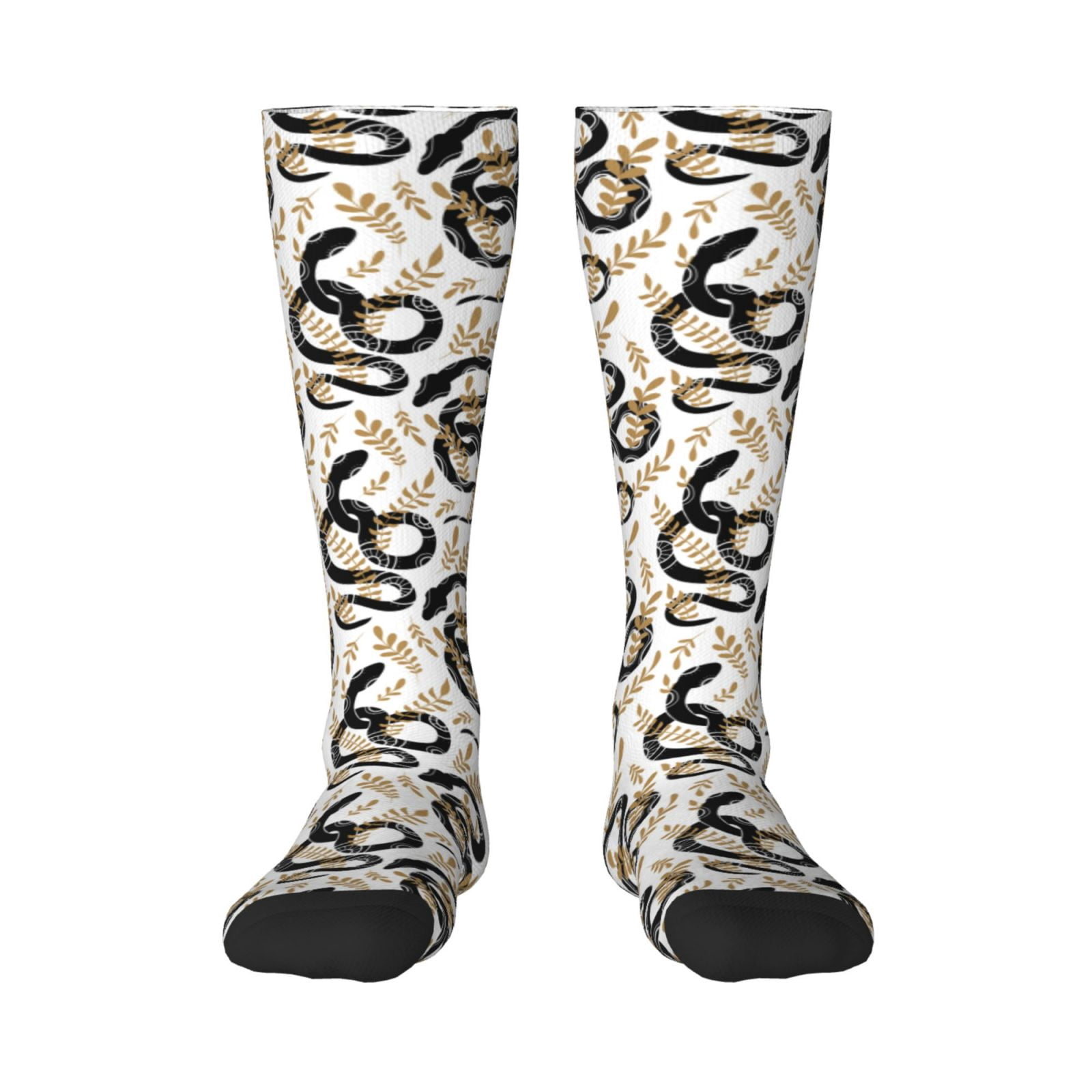 Logiee Snake Print Gift Stocking Stuffers,Adult Stockings,Novelty Socks ...
