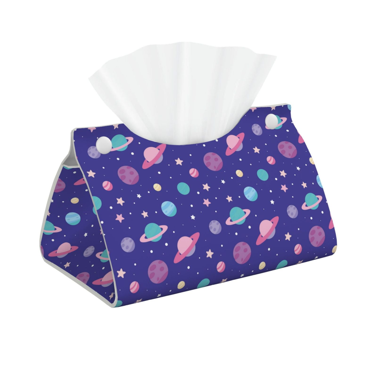 Logiee Space Print Tissue Box Cover,Stylish Tissue Box Holder ...