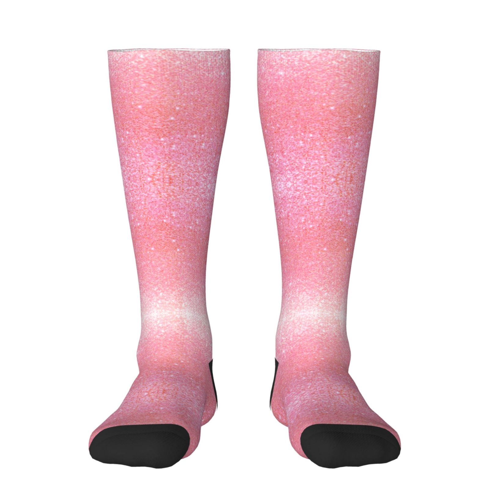 Logiee Sparkly Pink Glitter Print Gift Stocking Stuffers,Adult ...