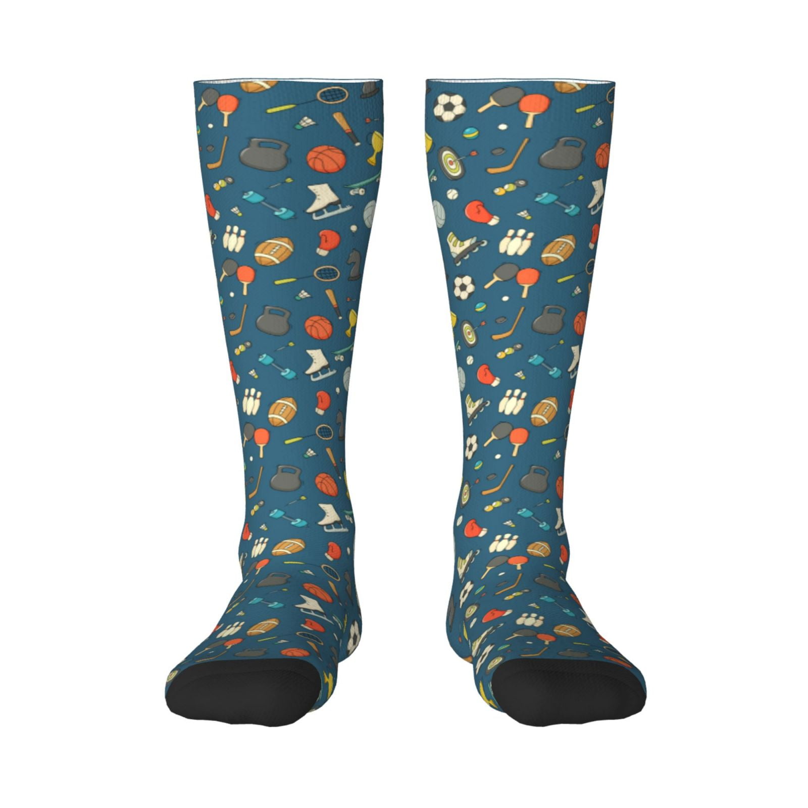 Logiee Sports Ball Print Gift Stocking Stuffers,Adult Stockings,Novelty ...