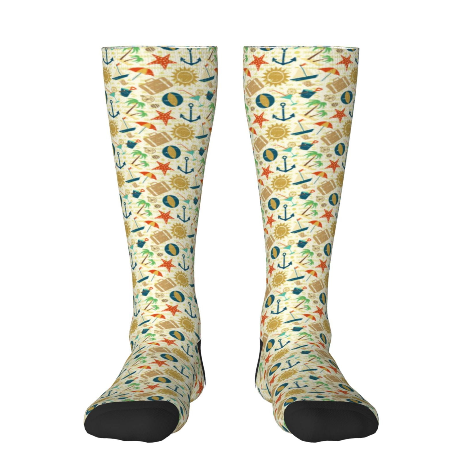 Logiee Summer and sea Print Gift Stocking Stuffers,Adult Stockings ...