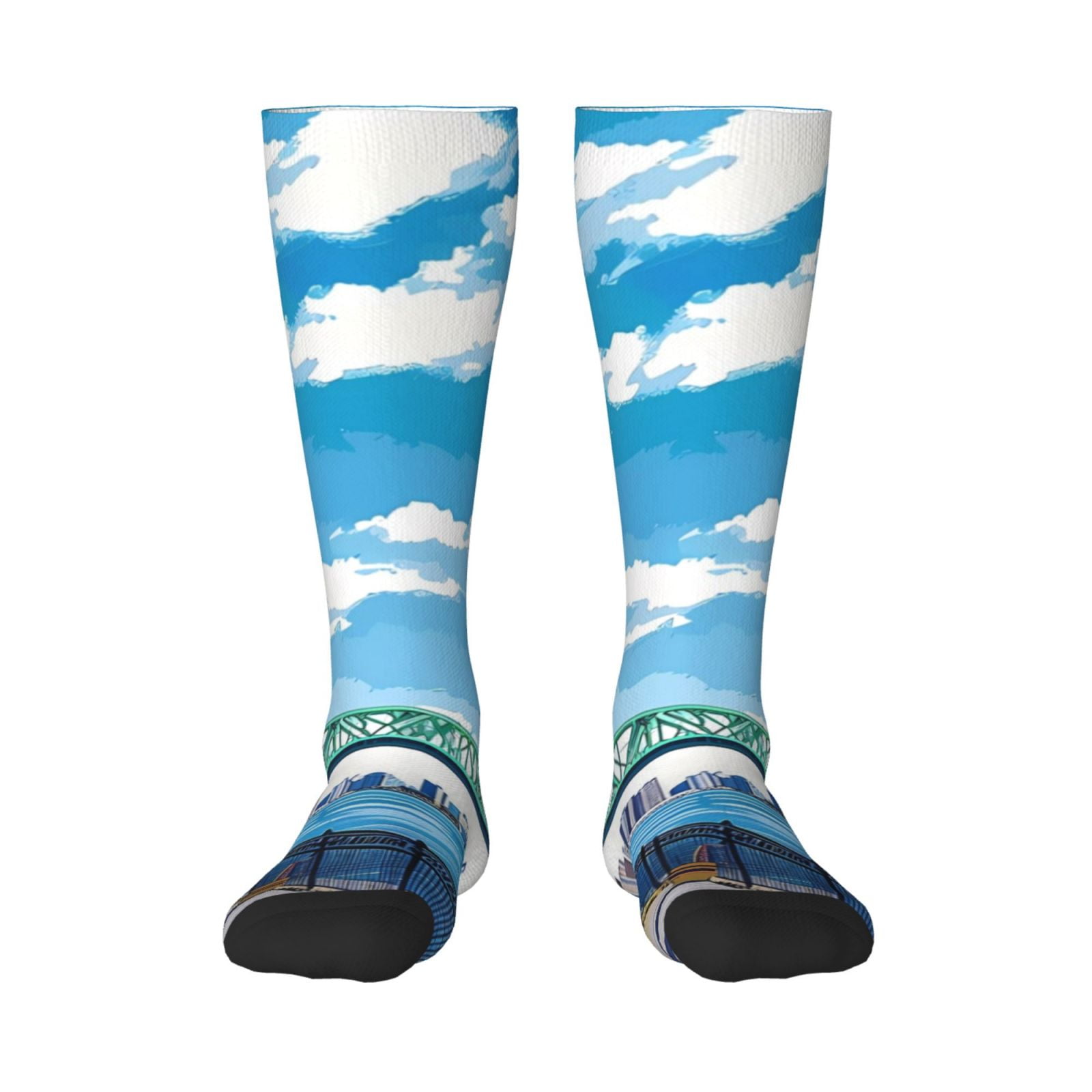 Logiee Urban Riverside Clock Tower Print Gift Stocking Stuffers,Adult ...