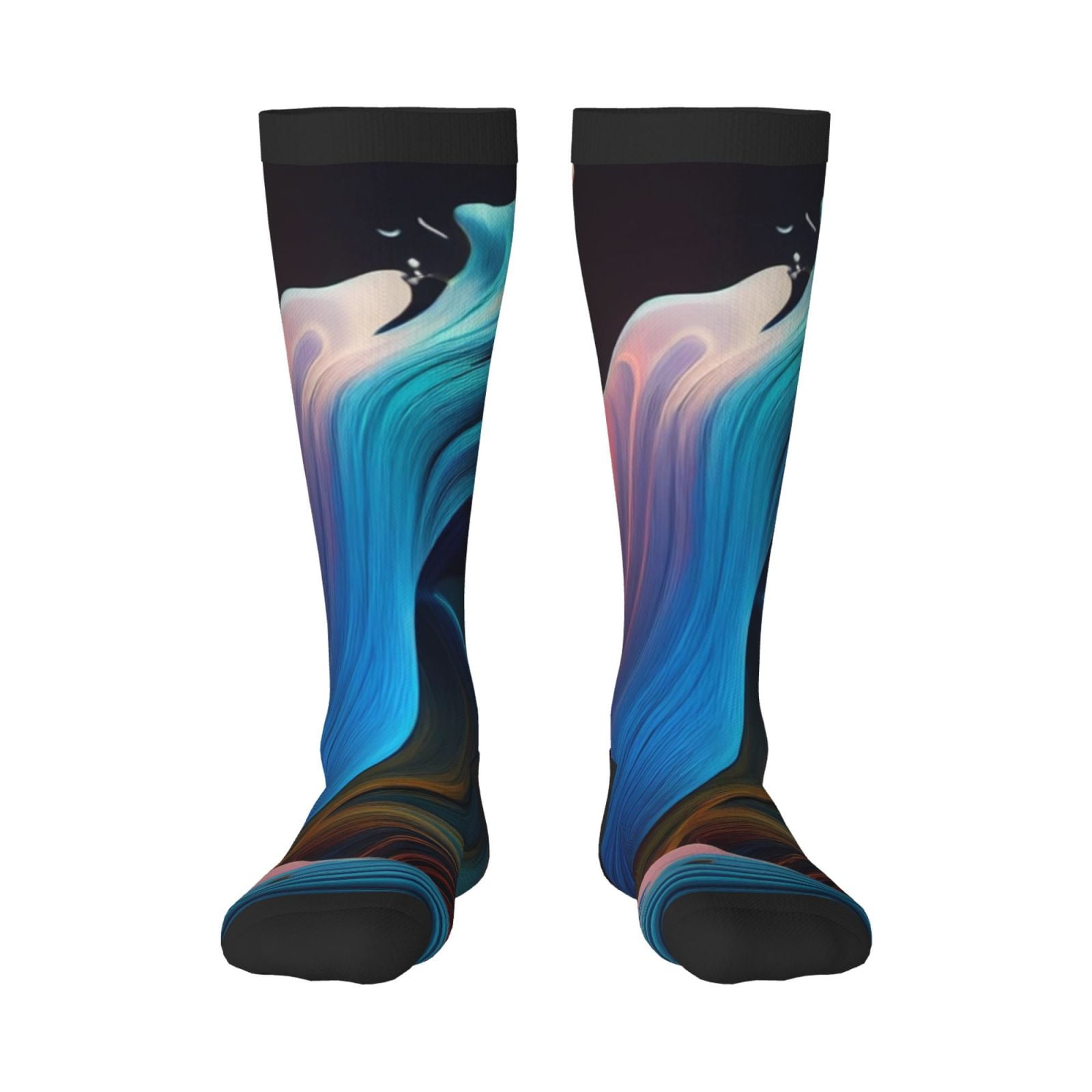 Logiee Vibrant Fluid Motion Art Print Gift Stocking Stuffers,Adult ...